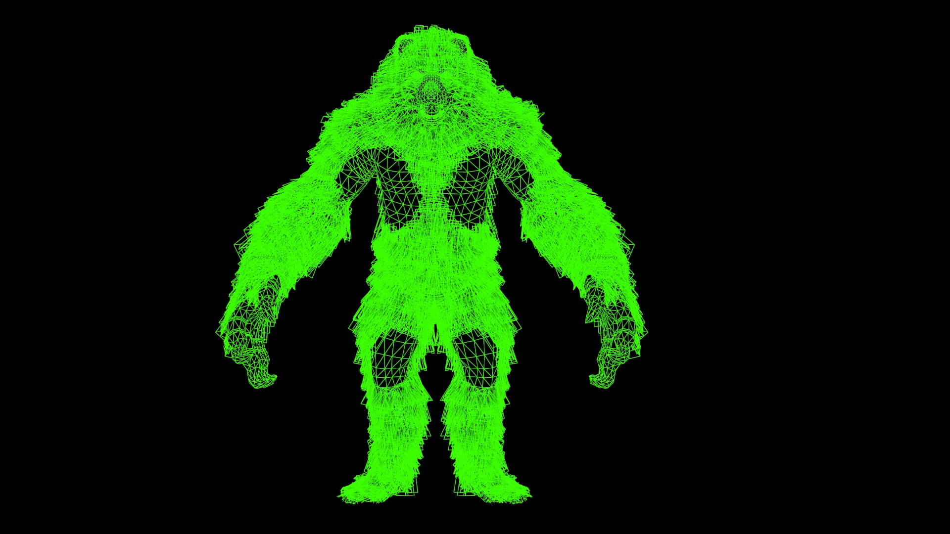 Werebear Game Ready - 3D Model by andryuha1981