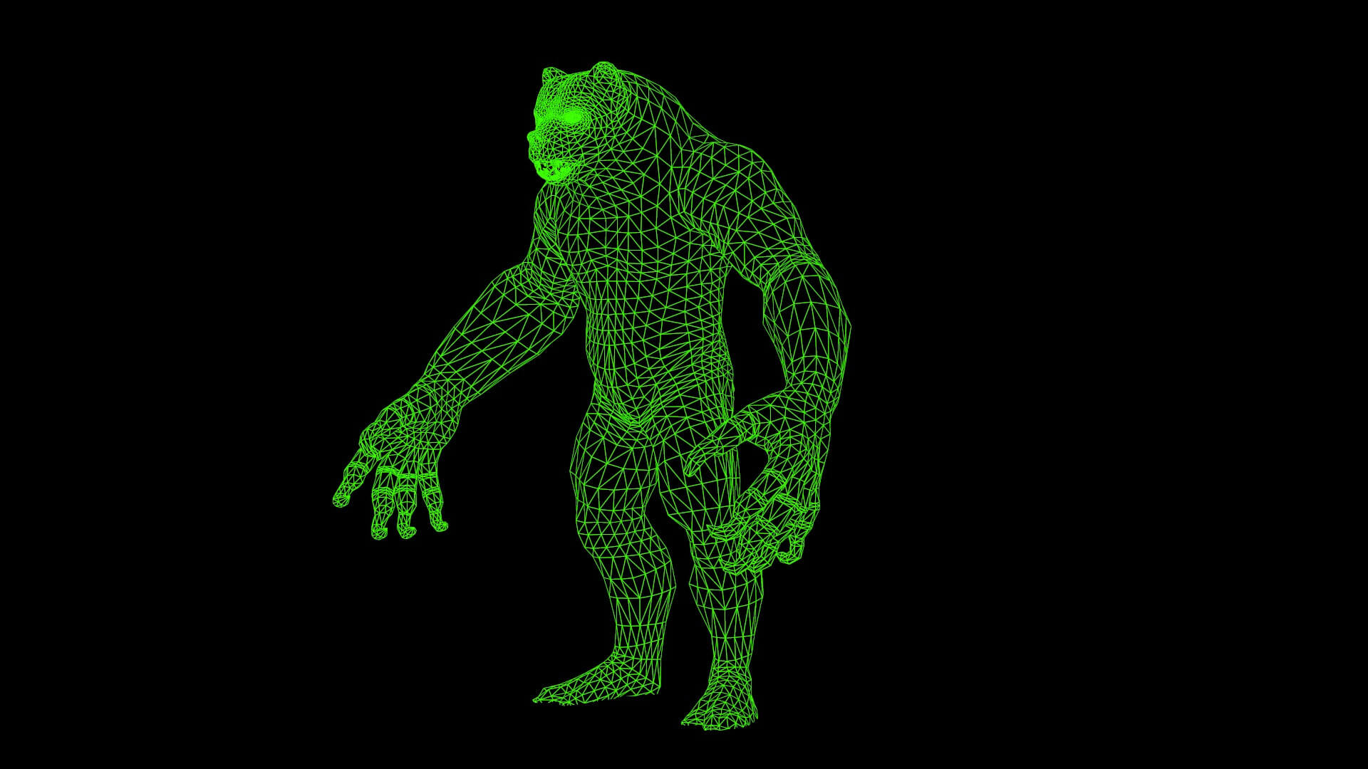 Werebear Game Ready - 3D Model by andryuha1981