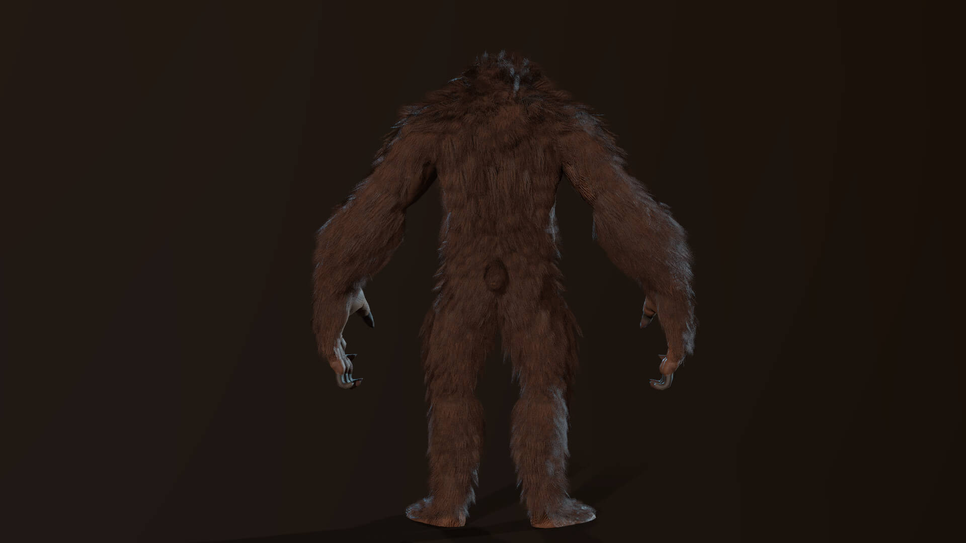 Werebear Game Ready - 3D Model by andryuha1981