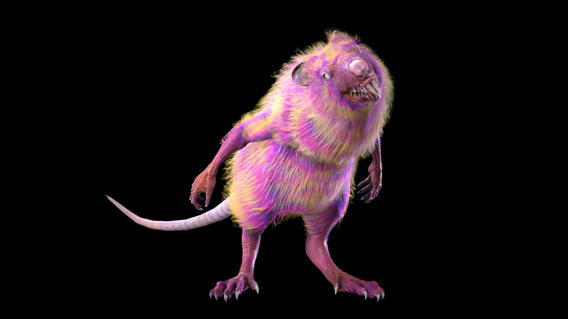 Wererat Game Ready - 3D Model by andryuha1981