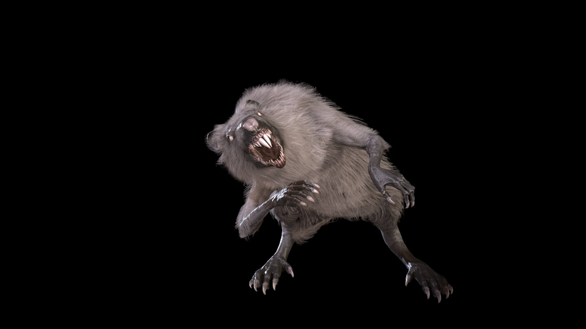 Wererat Game Ready - 3D Model by andryuha1981