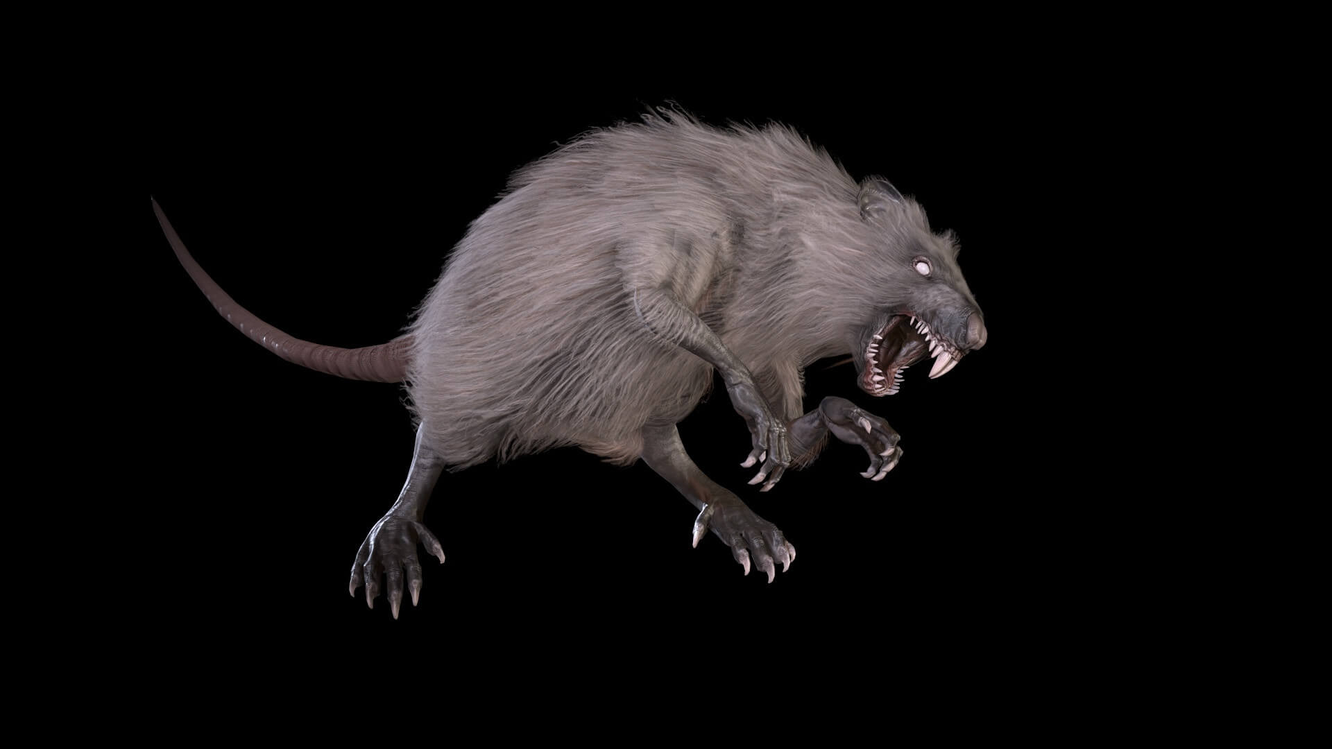 Wererat Game Ready - 3D Model by andryuha1981