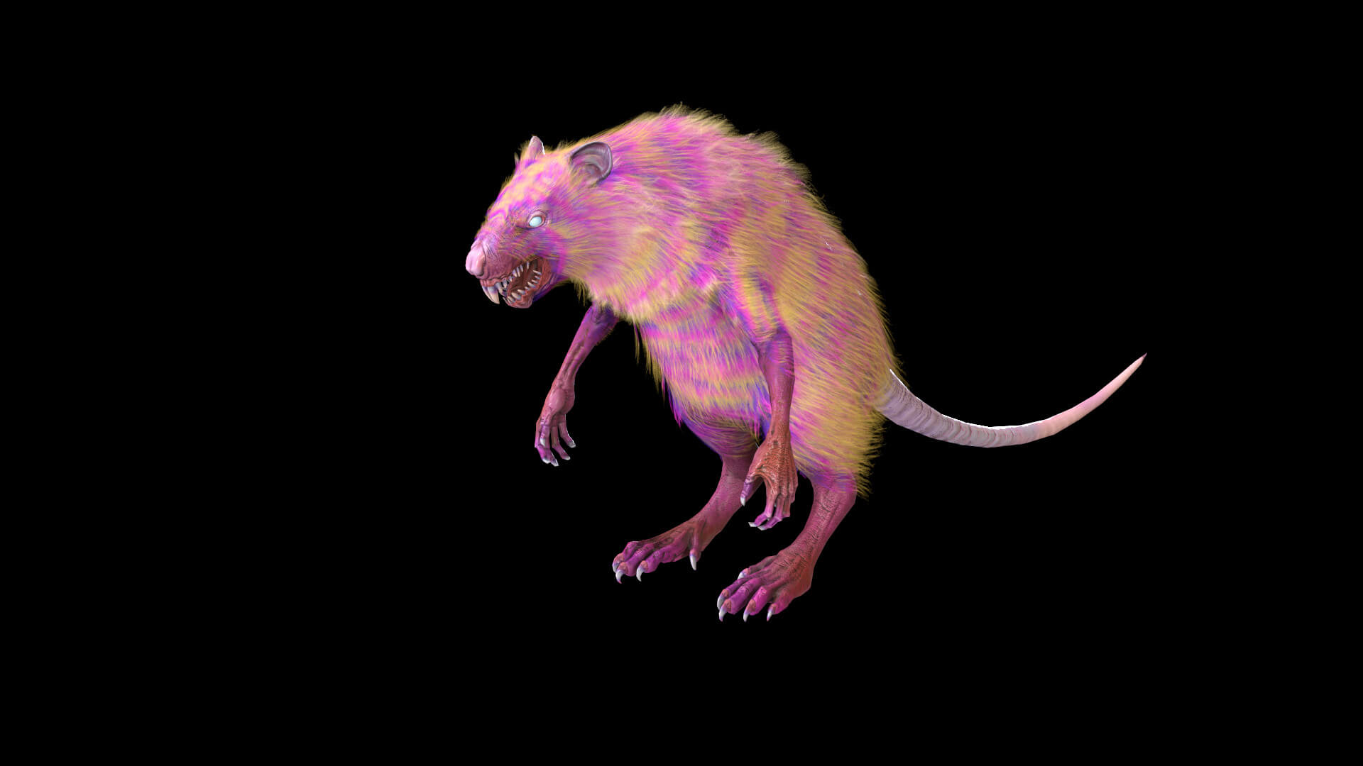 Wererat Game Ready - 3D Model by andryuha1981