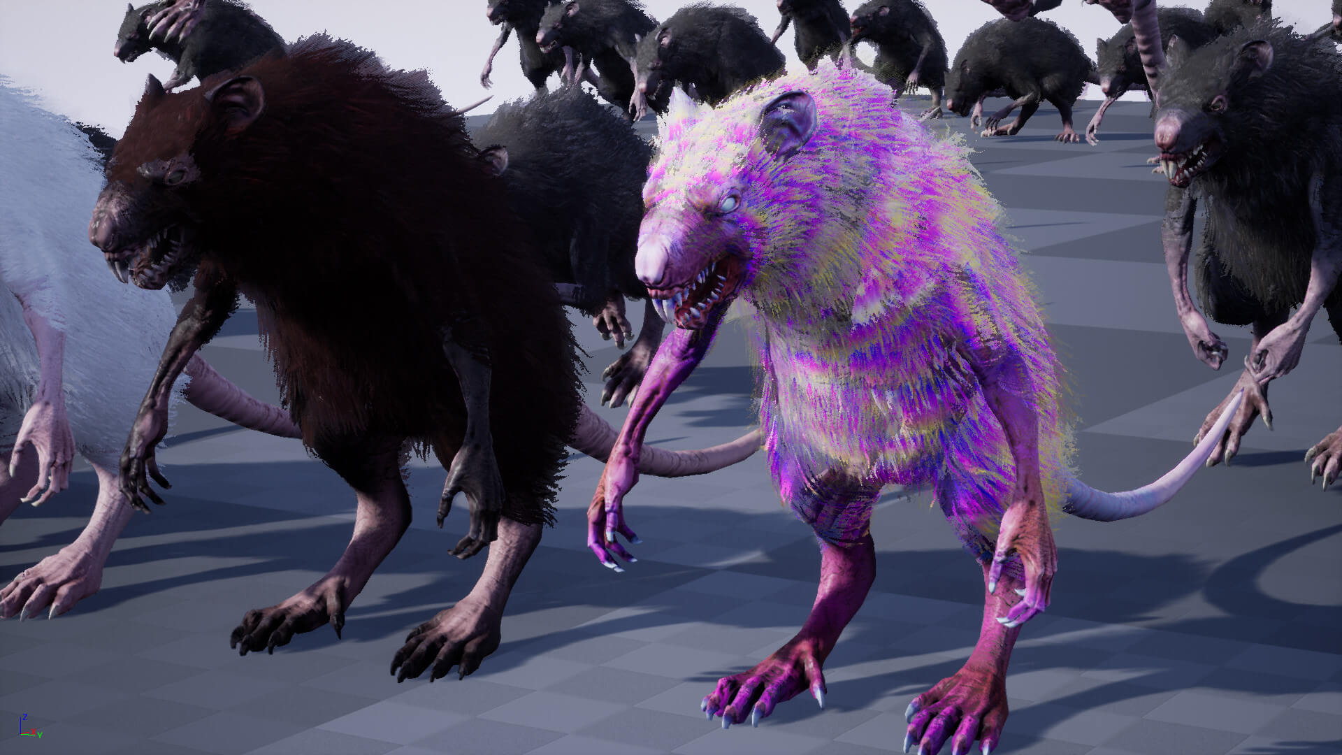 Wererat Game Ready - 3D Model by andryuha1981