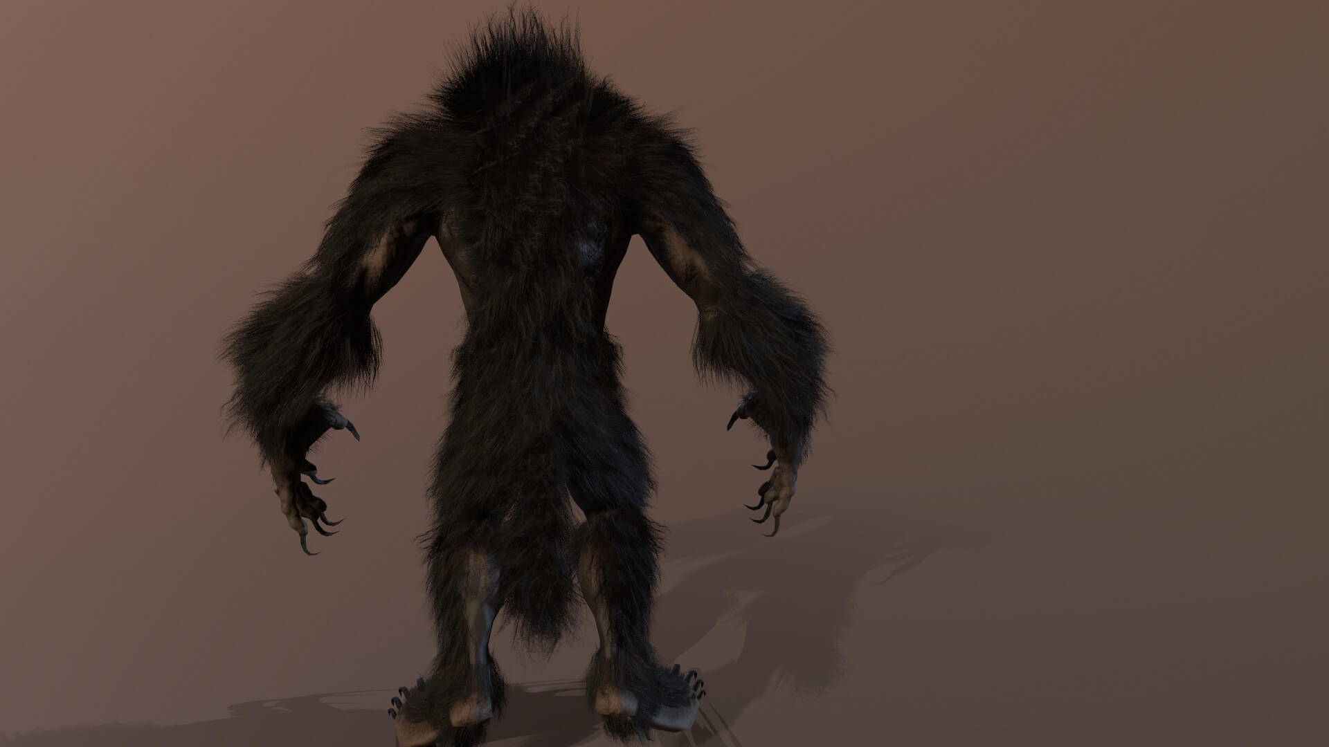 Werewolf Game Ready - 3D Model by andryuha1981