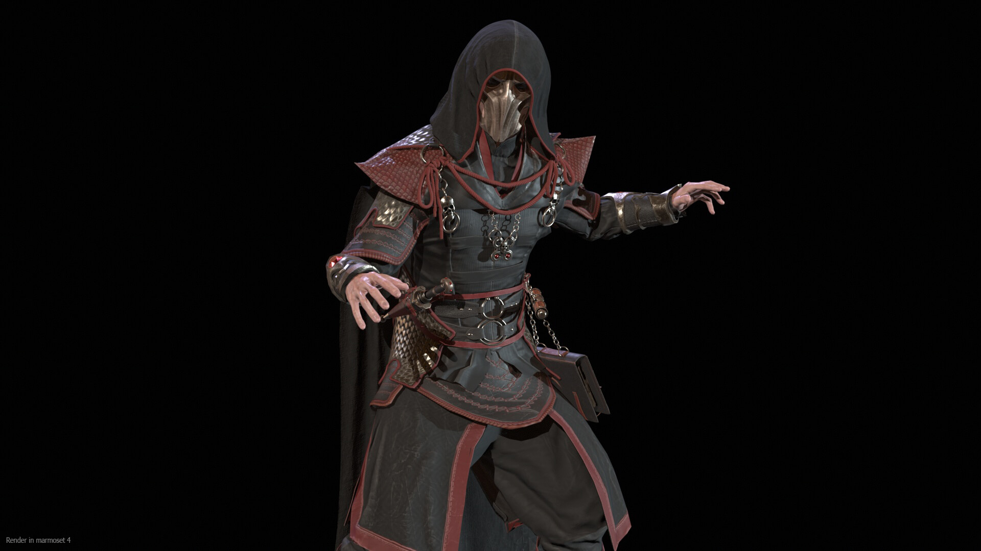 Wisard Dark Magican - 3D Model by andryuha1981