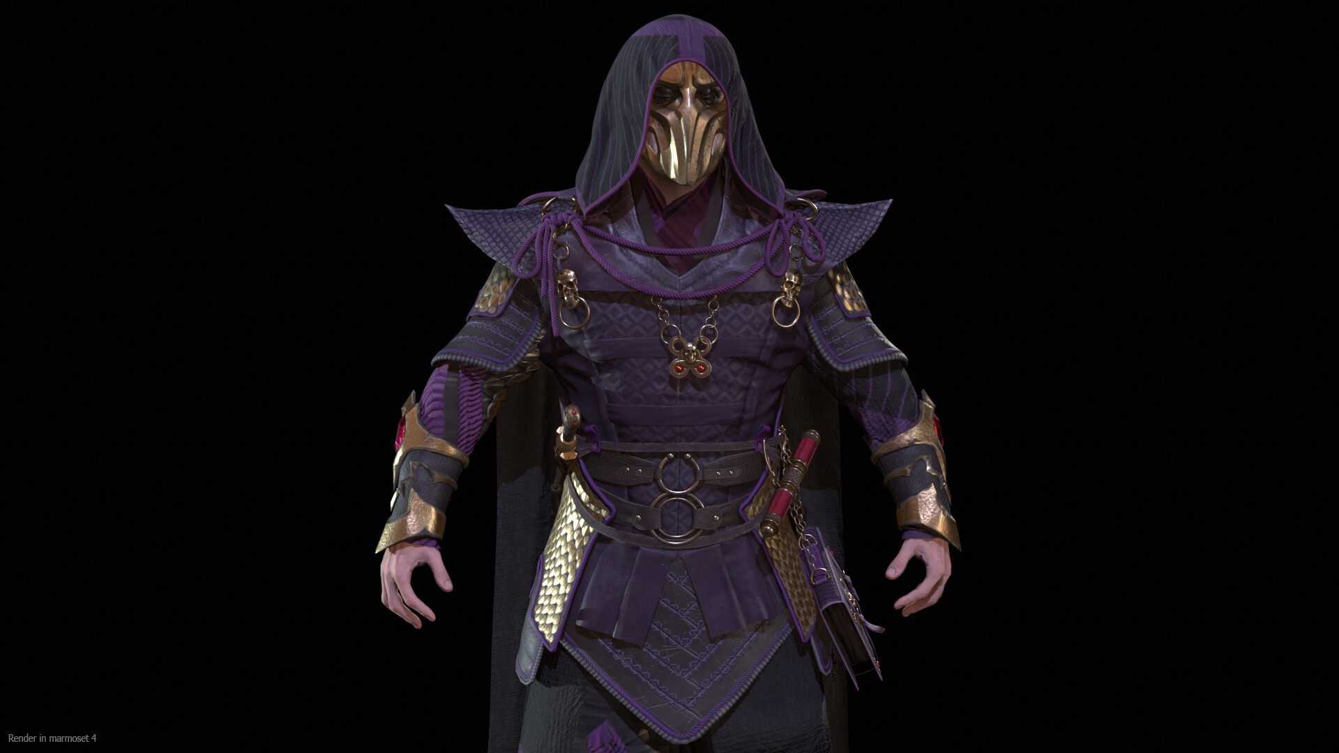 Wisard Dark Magican - 3D Model by andryuha1981