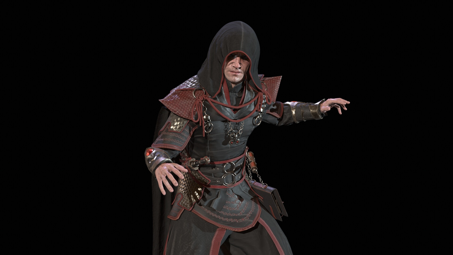Wisard Dark Magican - 3D Model by andryuha1981
