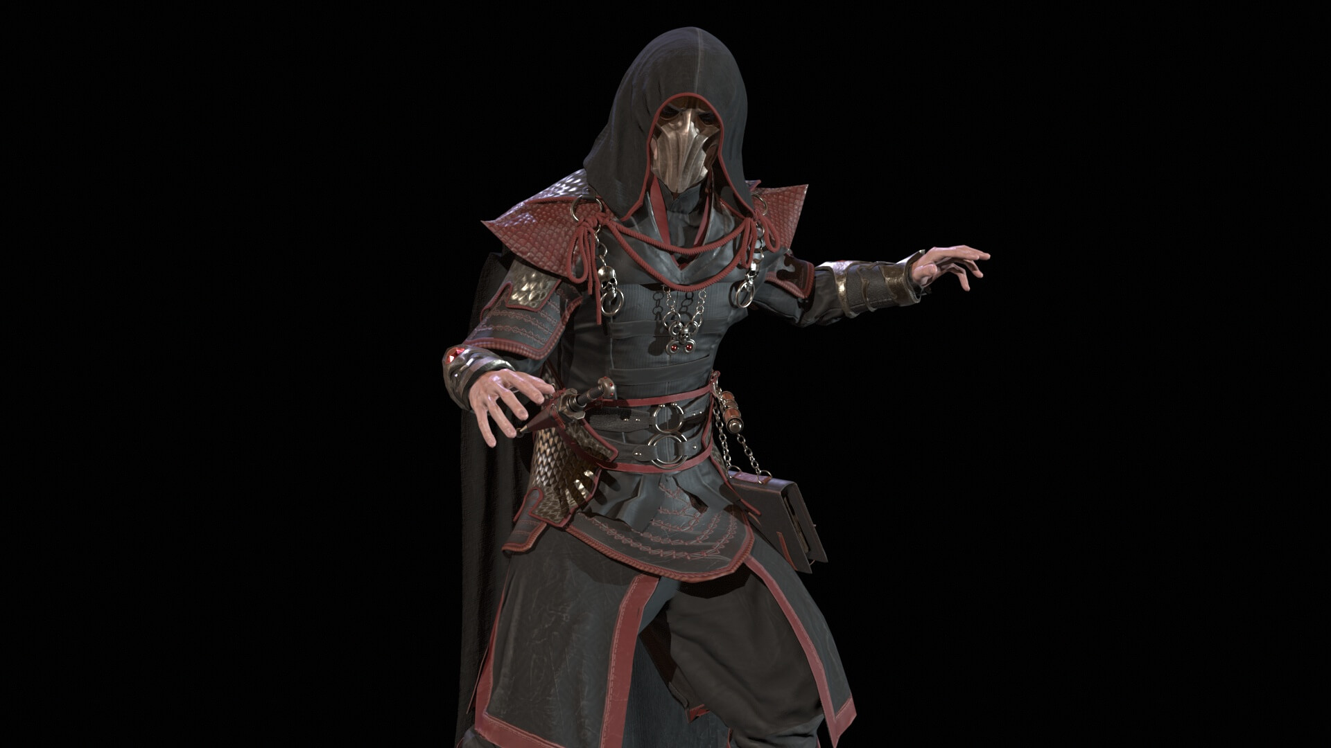Wisard Dark Magican - 3D Model by andryuha1981