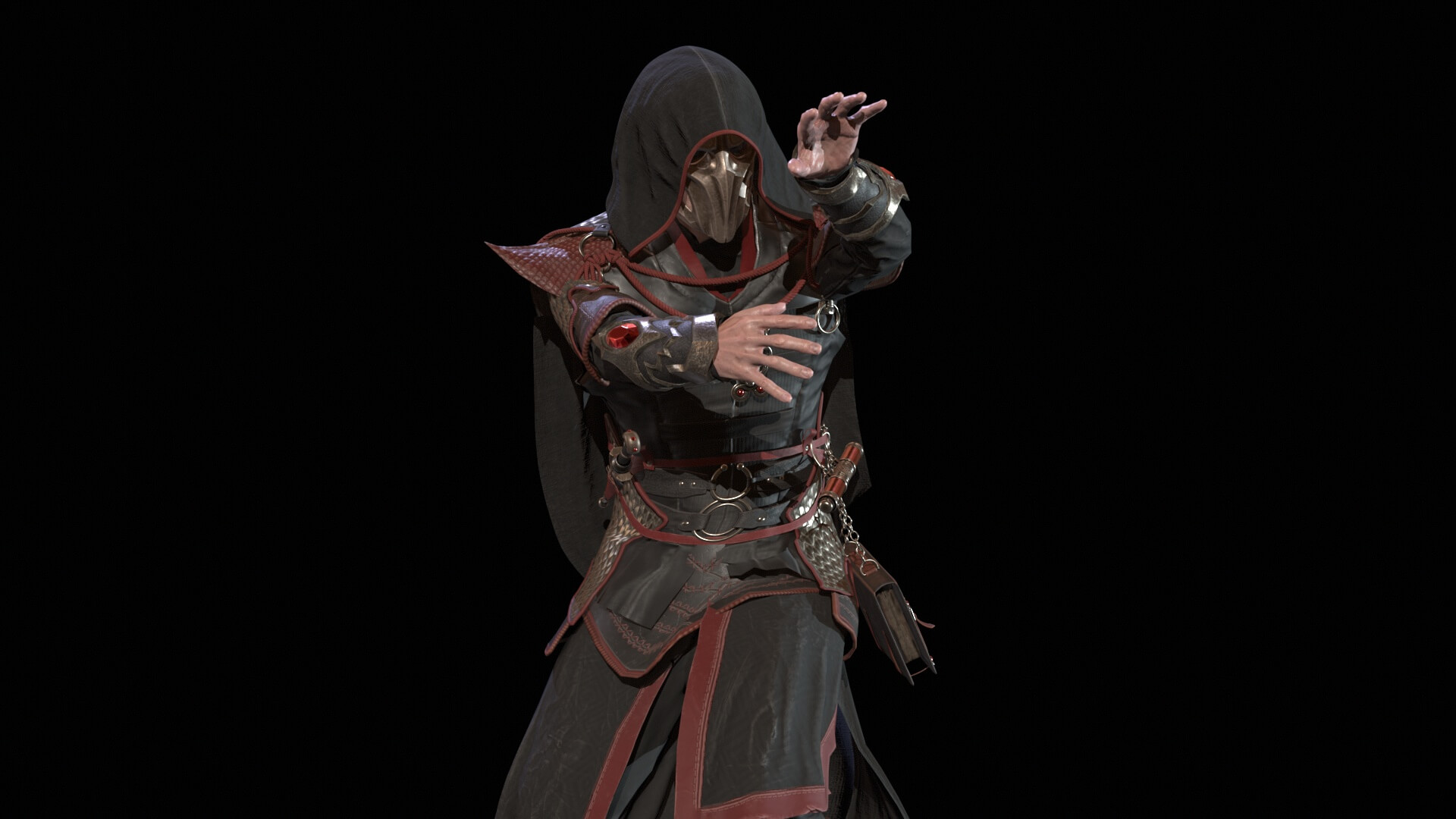 Wisard Dark Magican - 3D Model by andryuha1981