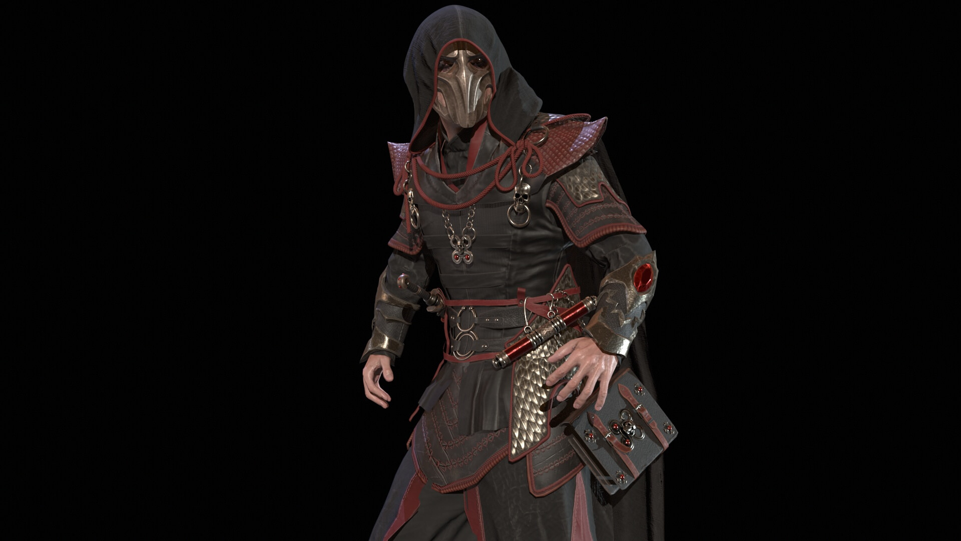 Wisard Dark Magican - 3D Model by andryuha1981