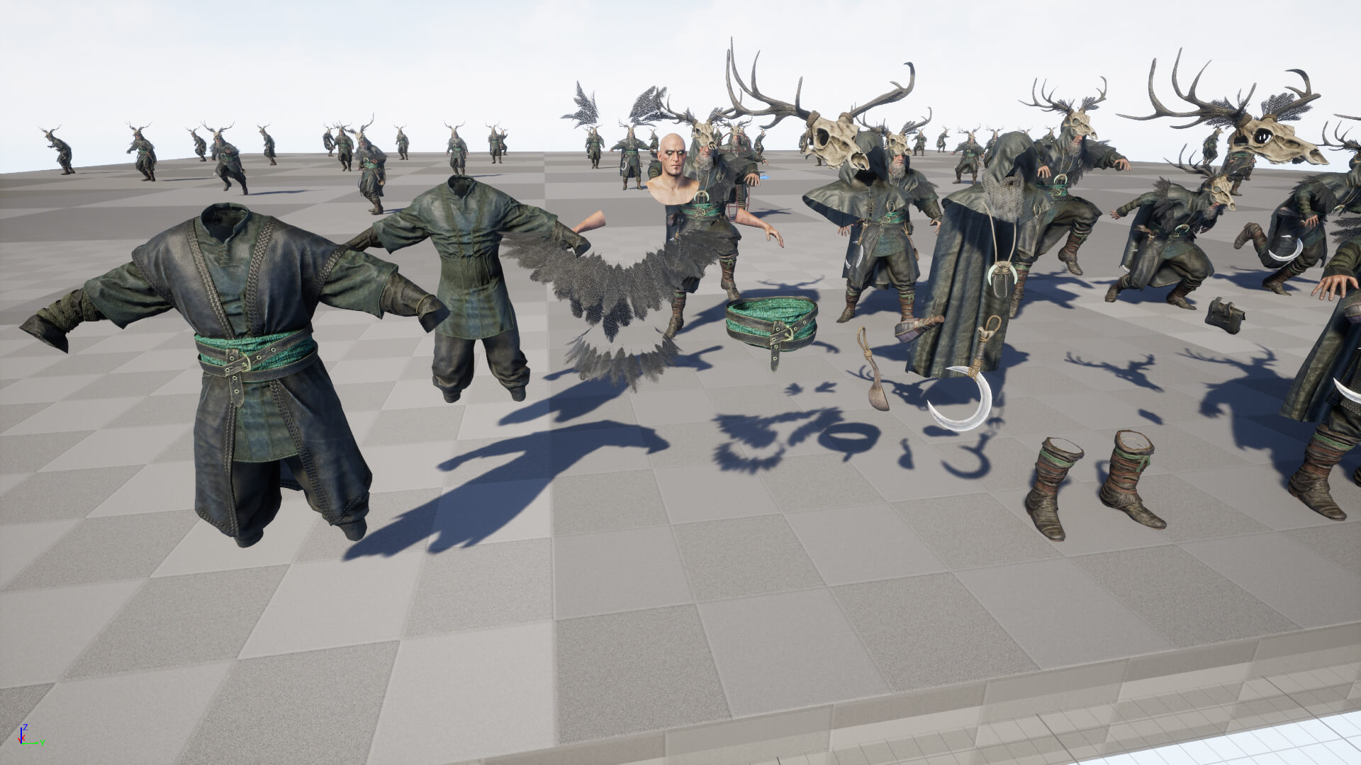 Wizard Druid - 3D Model by andryuha1981