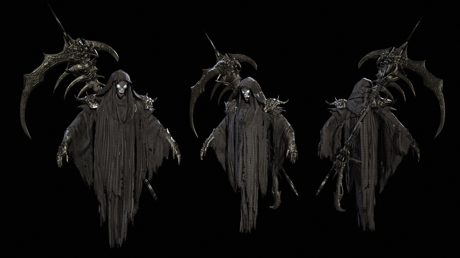 Wraith Game Ready - 3D Model by andryuha1981