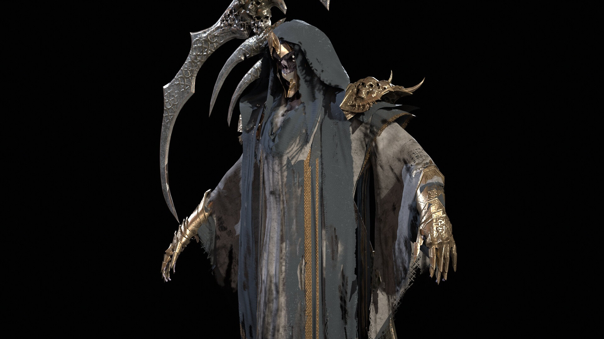 Wraith Game Ready - 3D Model by andryuha1981