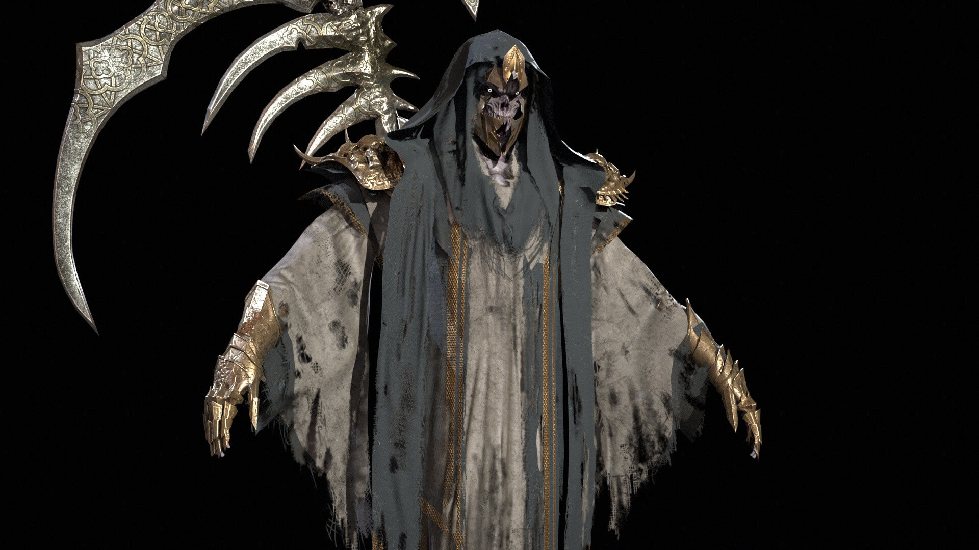 Wraith Game Ready - 3D Model by andryuha1981