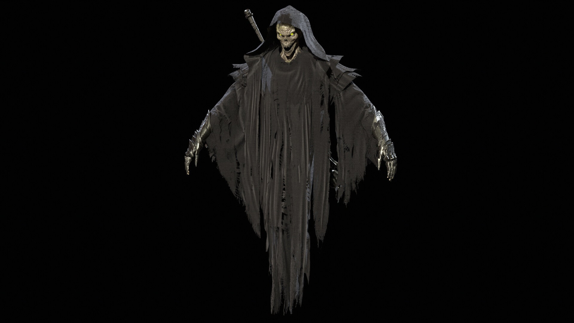 Wraith Game Ready - 3D Model by andryuha1981