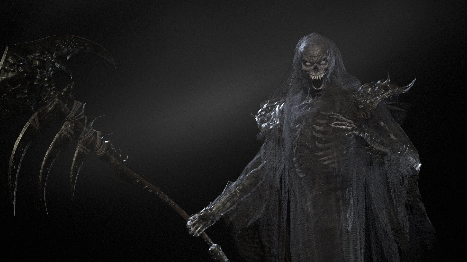 Wraith Game Ready - 3D Model by andryuha1981