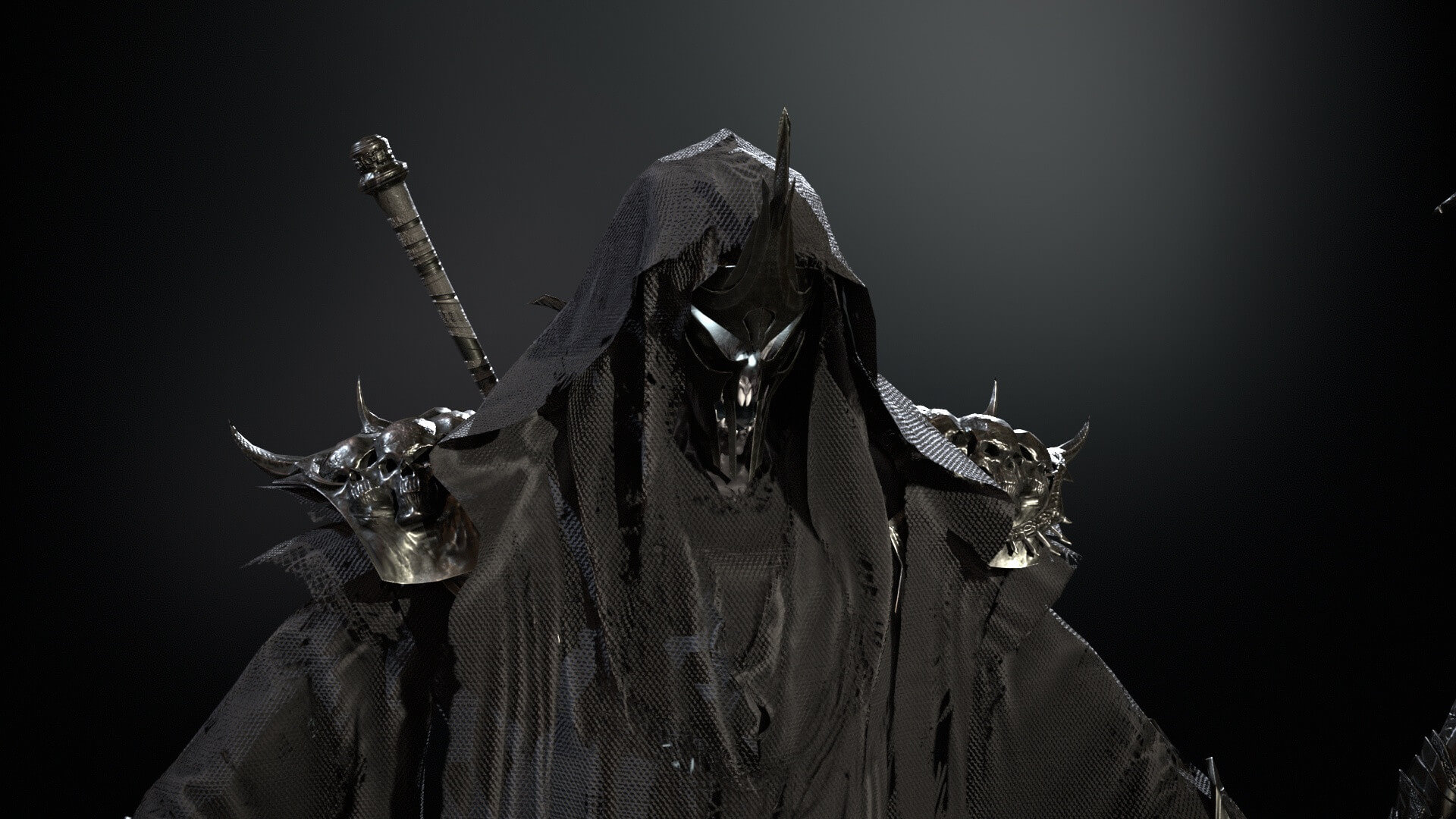 Wraith Game Ready - 3D Model by andryuha1981