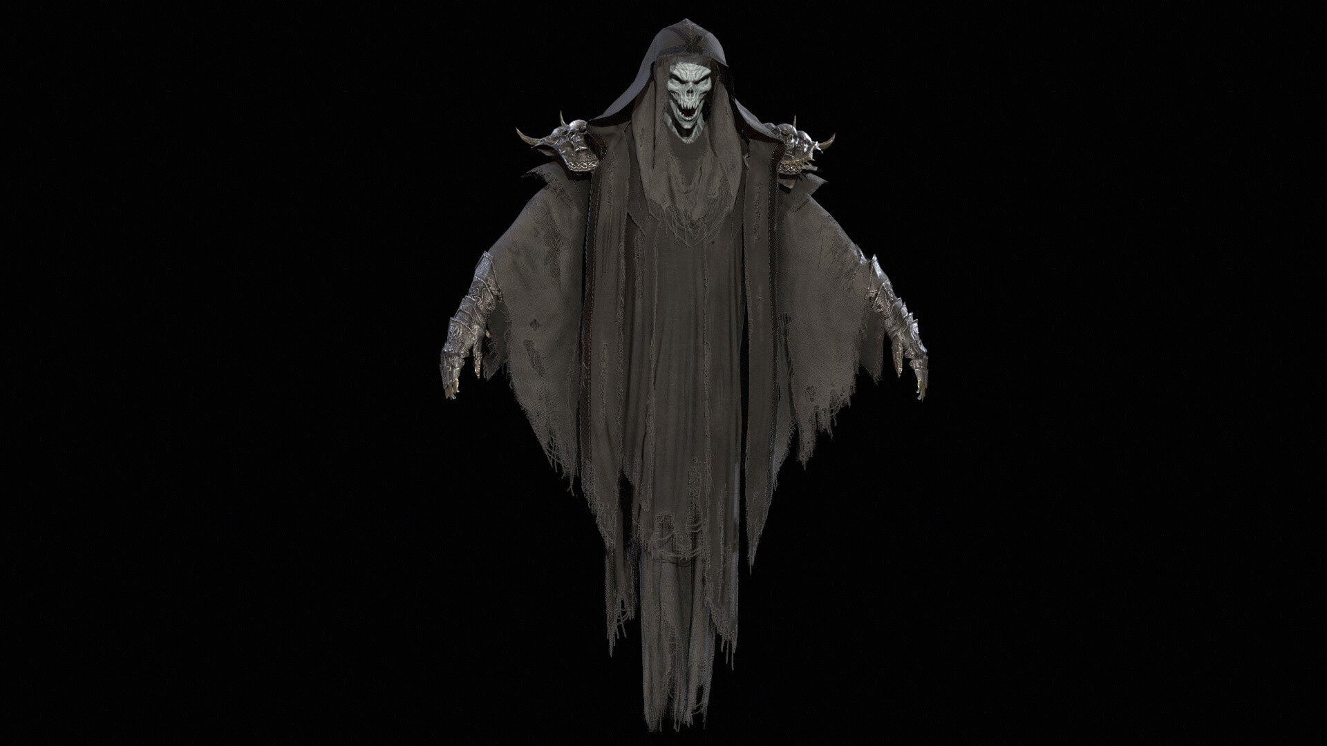 Wraith Game Ready - 3D Model by andryuha1981