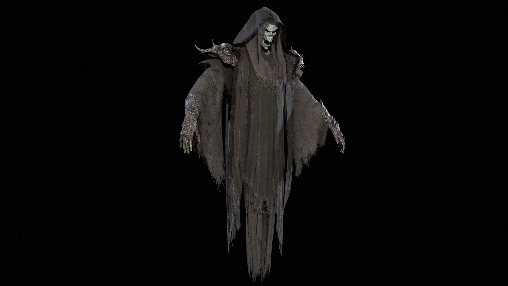 Wraith Game Ready - 3D Model by andryuha1981