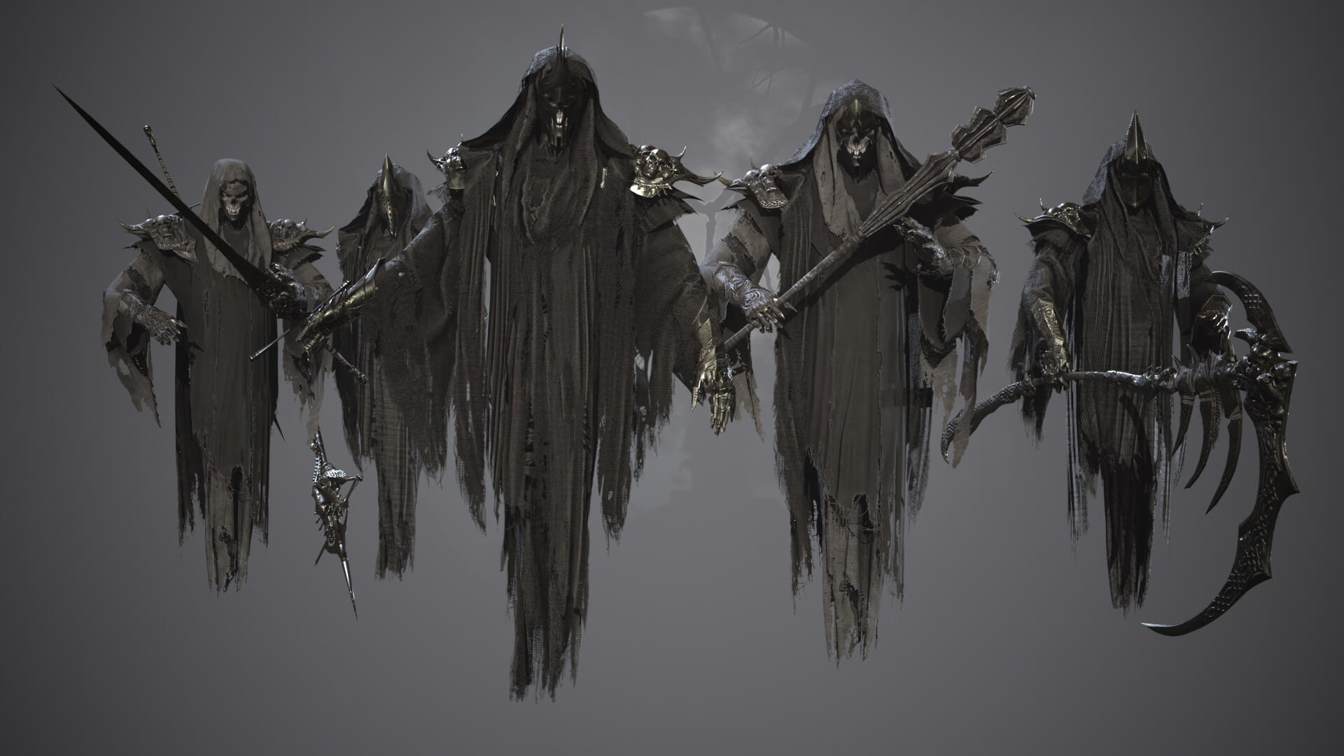 Wraith Game Ready - 3D Model by andryuha1981