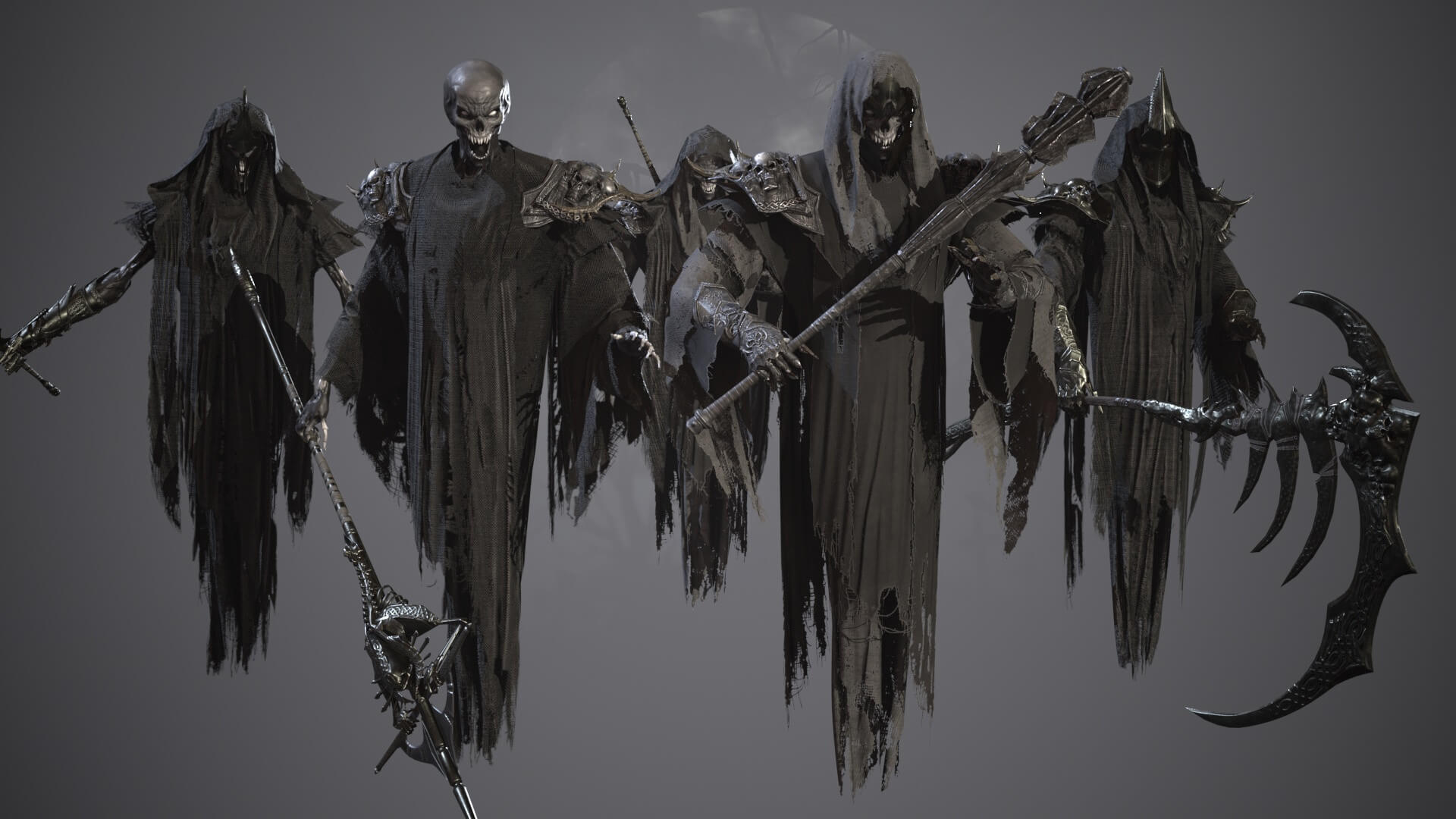 Wraith Game Ready - 3D Model by andryuha1981