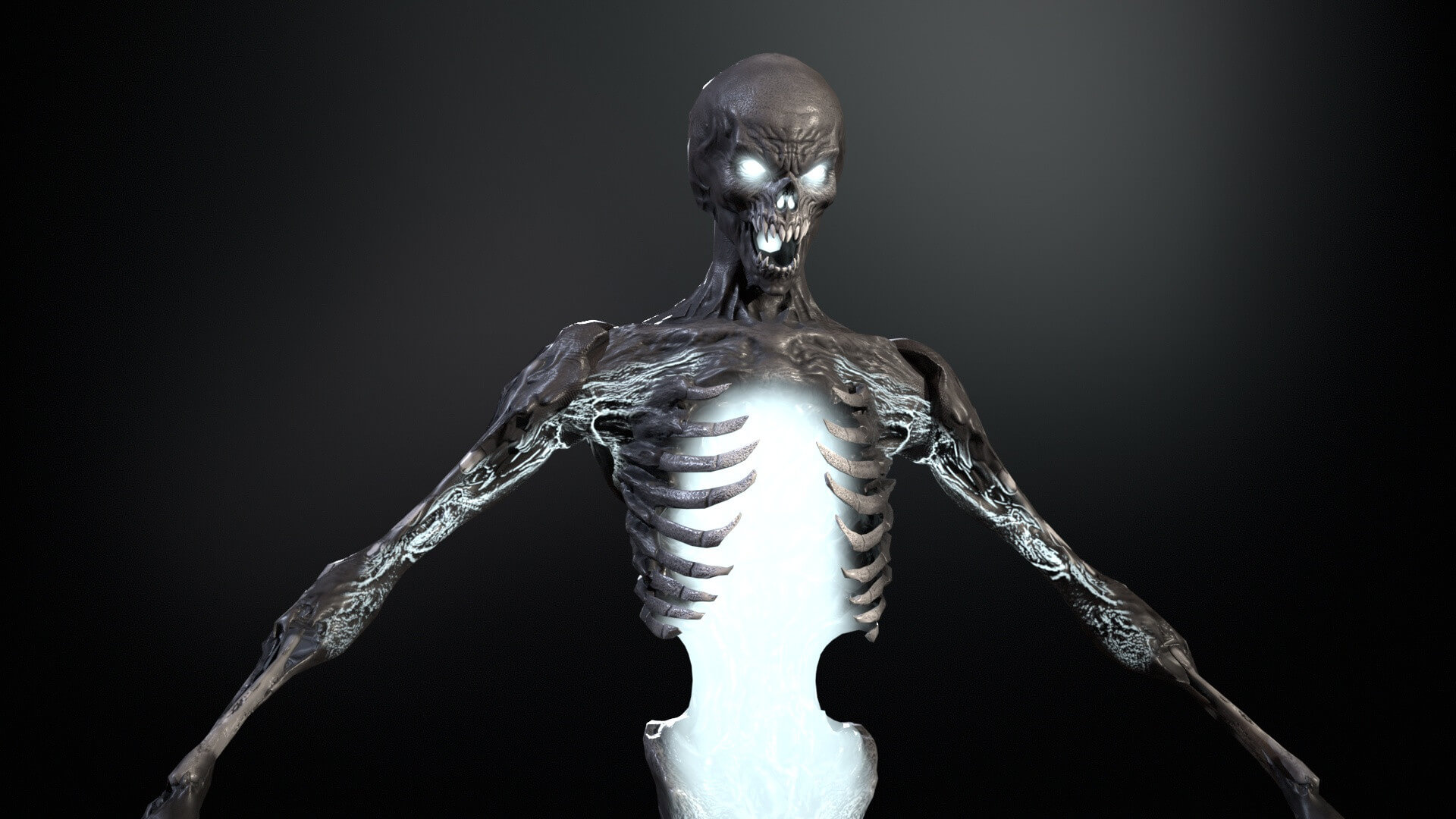 Wraith Game Ready - 3D Model by andryuha1981