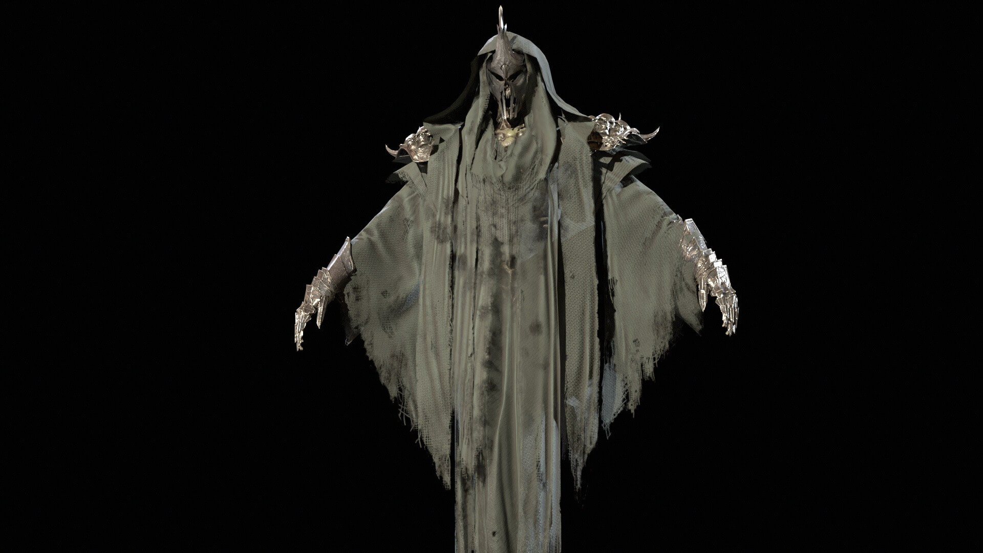 Wraith Game Ready - 3D Model by andryuha1981