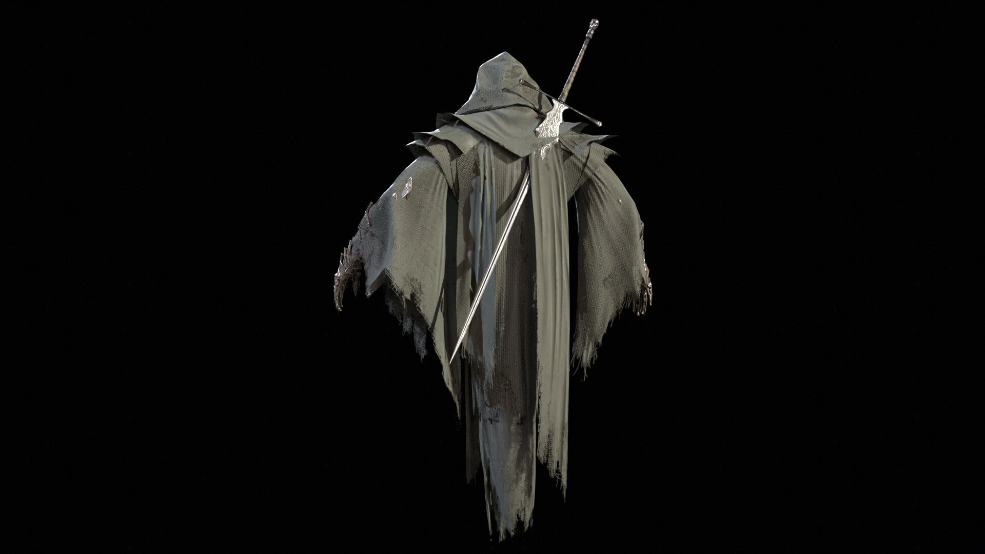 Wraith Game Ready - 3D Model by andryuha1981