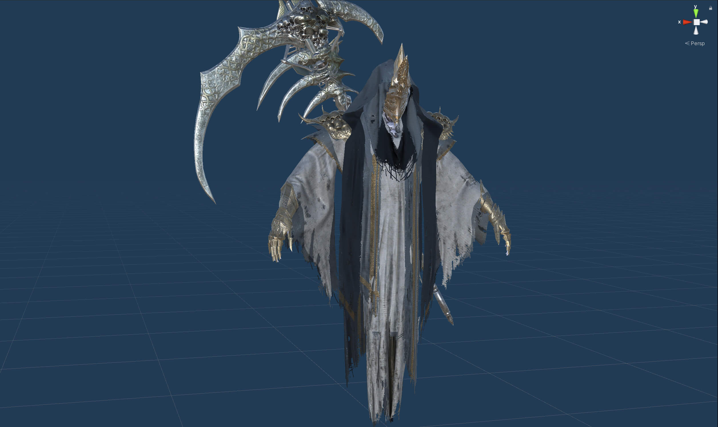 Wraith Game Ready - 3D Model by andryuha1981