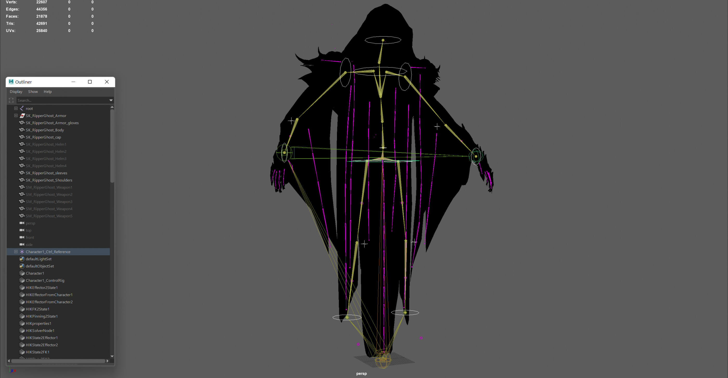 Wraith Game Ready - 3D Model by andryuha1981