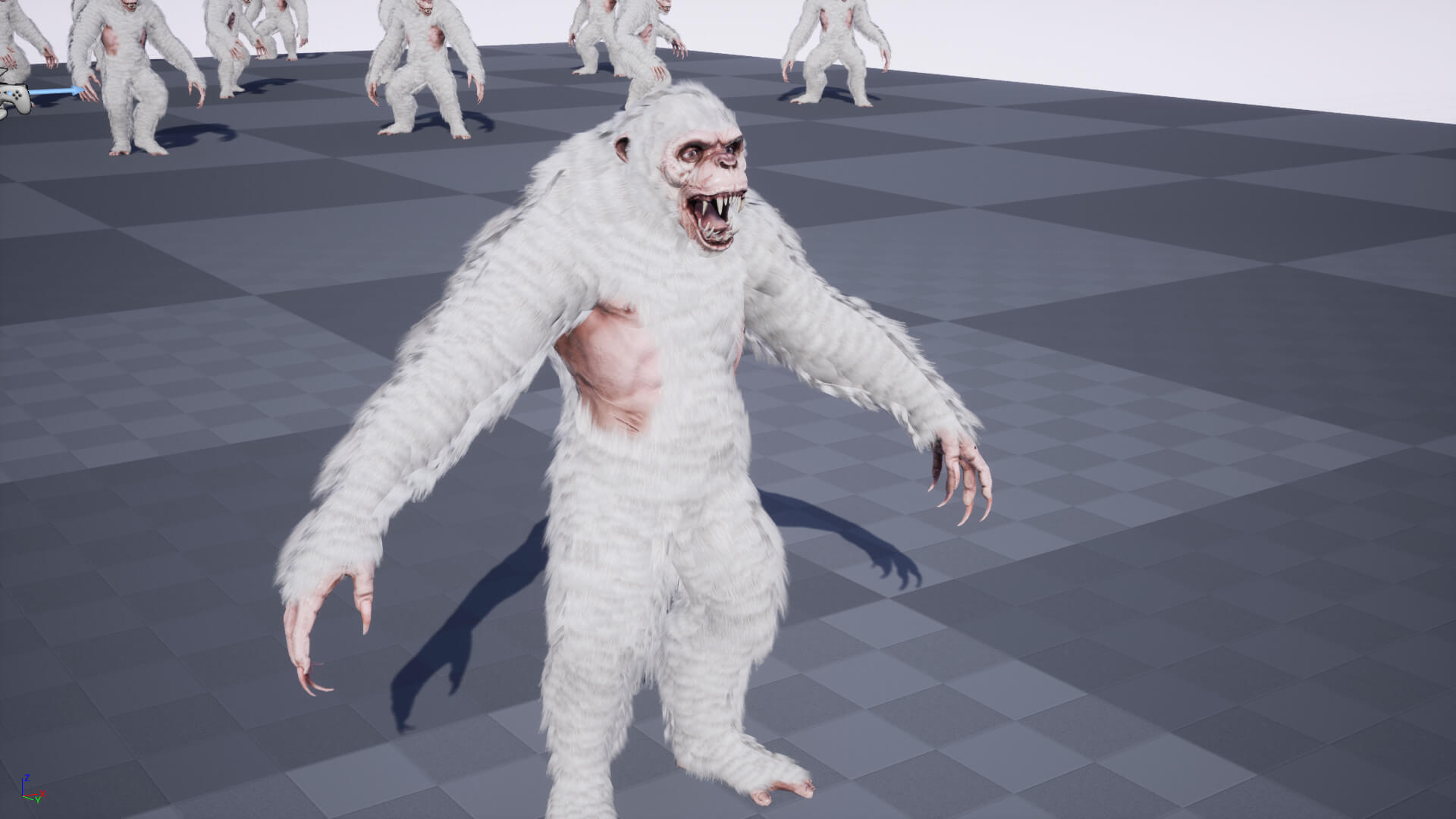 Yeti Game Ready - 3D Model by andryuha1981