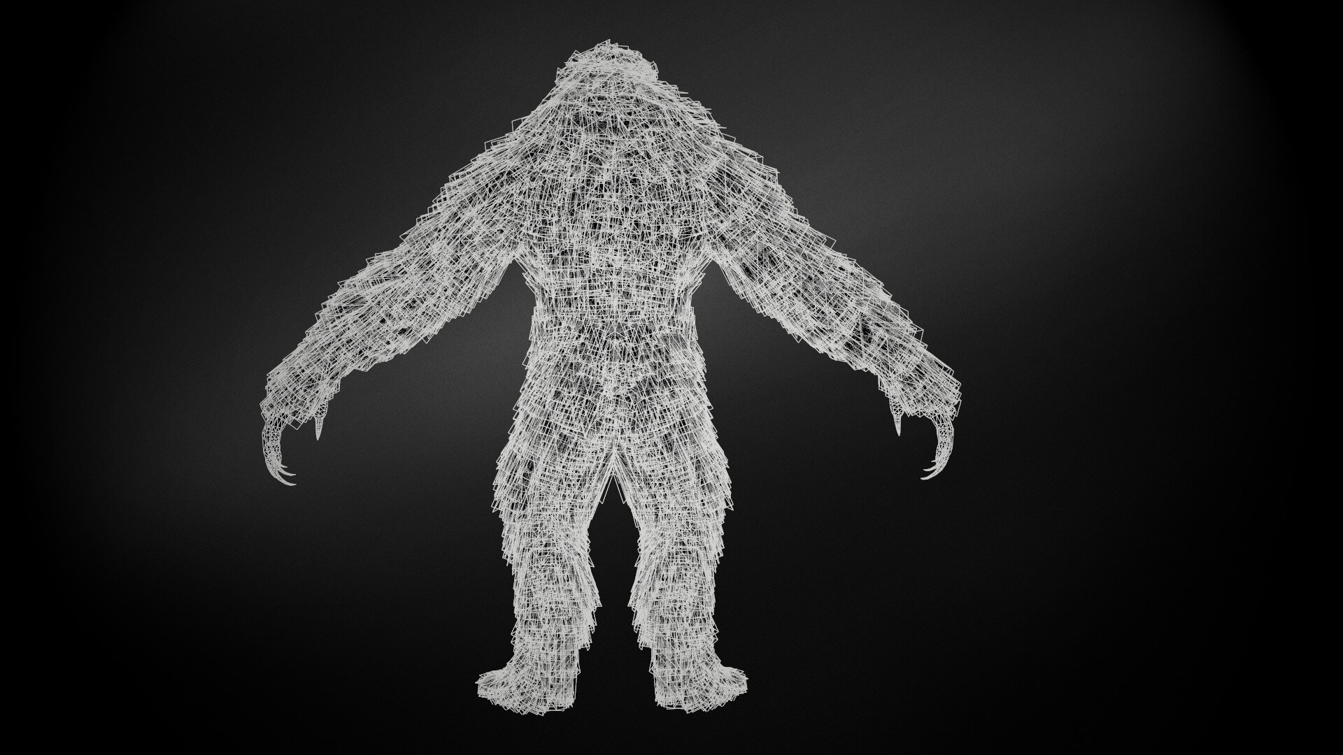 Yeti Game Ready - 3D Model by andryuha1981