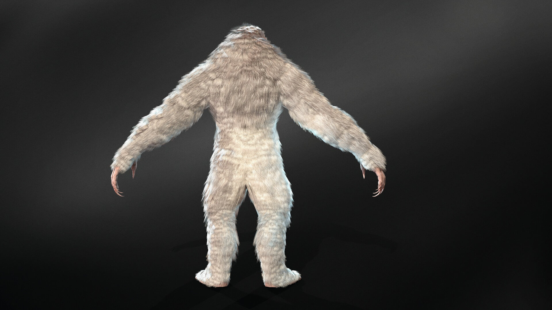 Yeti Game Ready - 3D Model by andryuha1981
