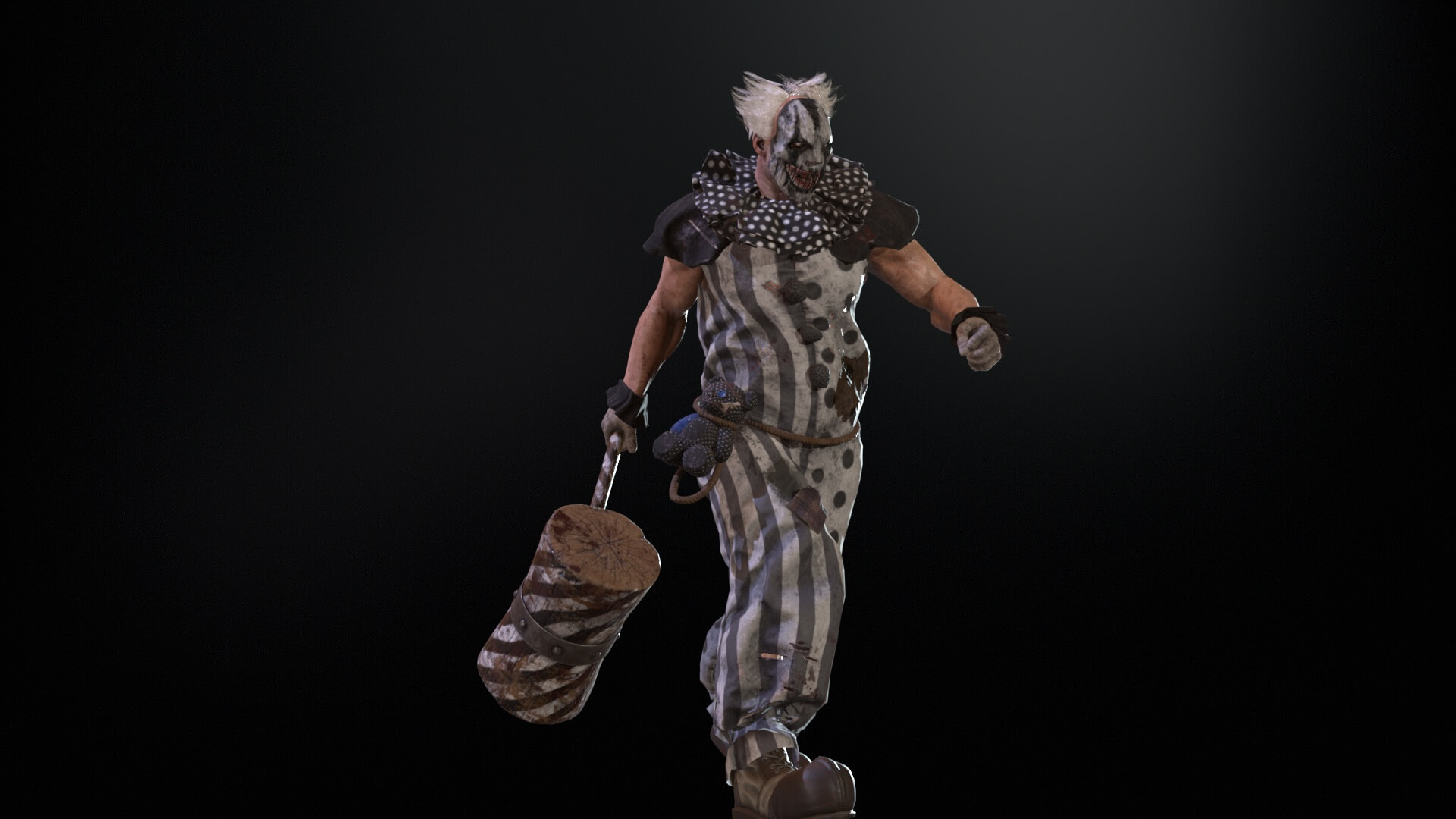 Zombie Clown - 3D Model by andryuha1981