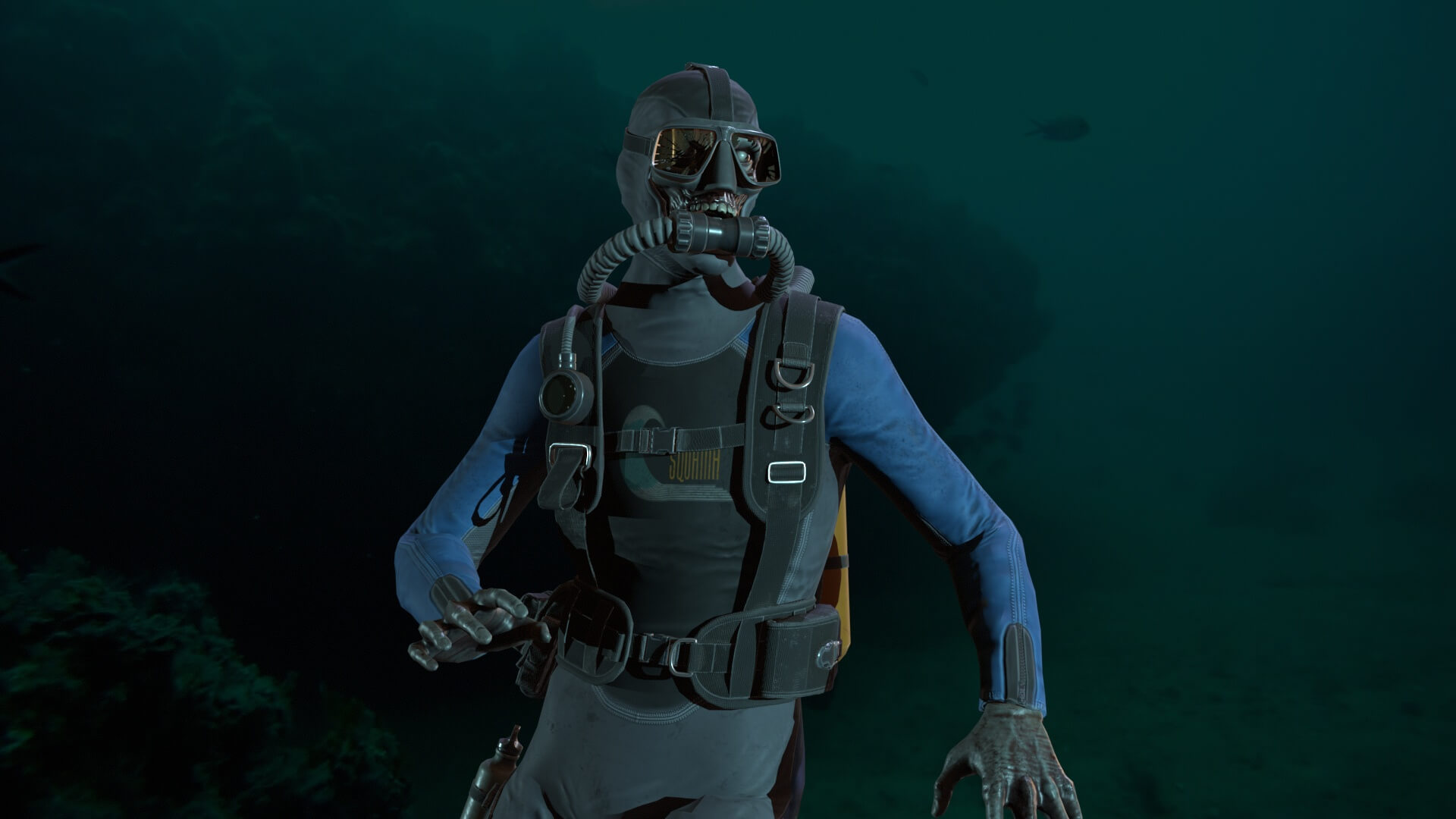 Zombie Diver Game Ready - 3D Model by andryuha1981