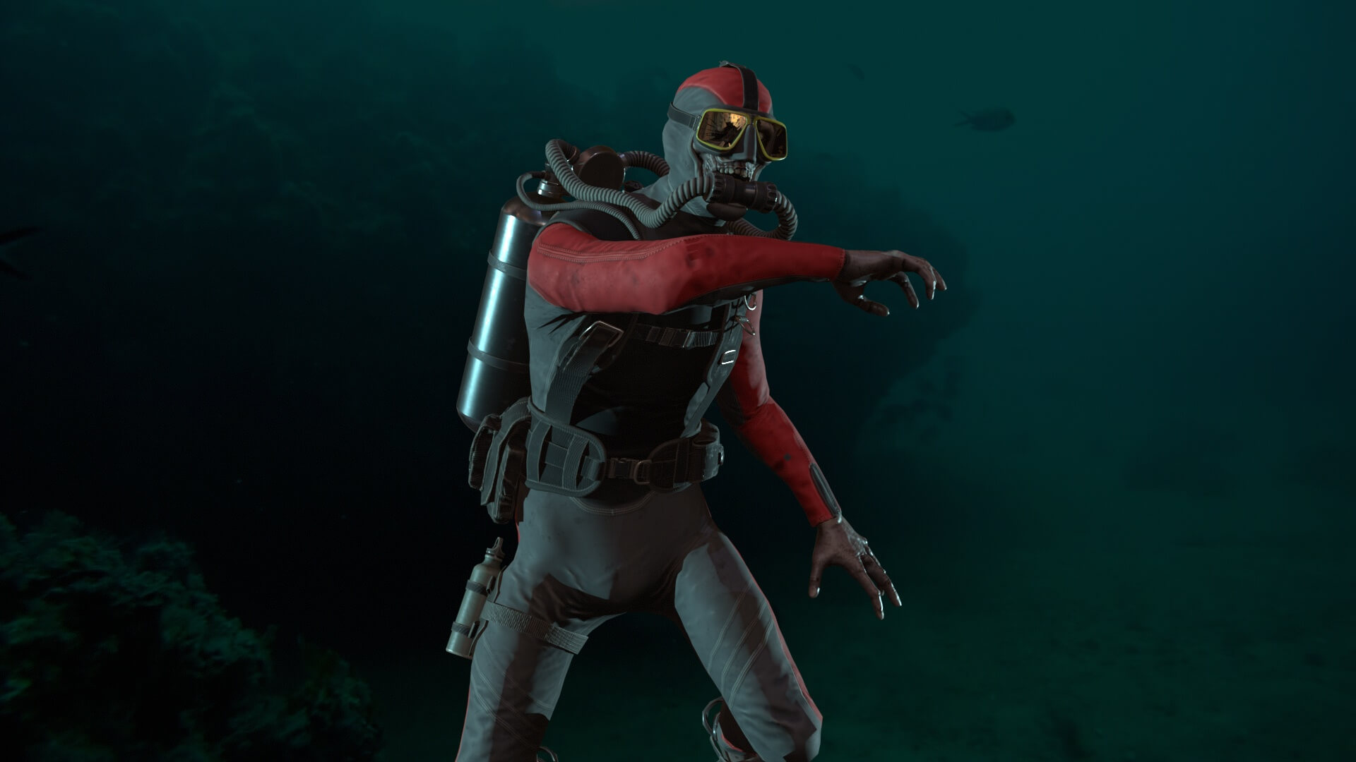 Zombie Diver Game Ready - 3D Model by andryuha1981