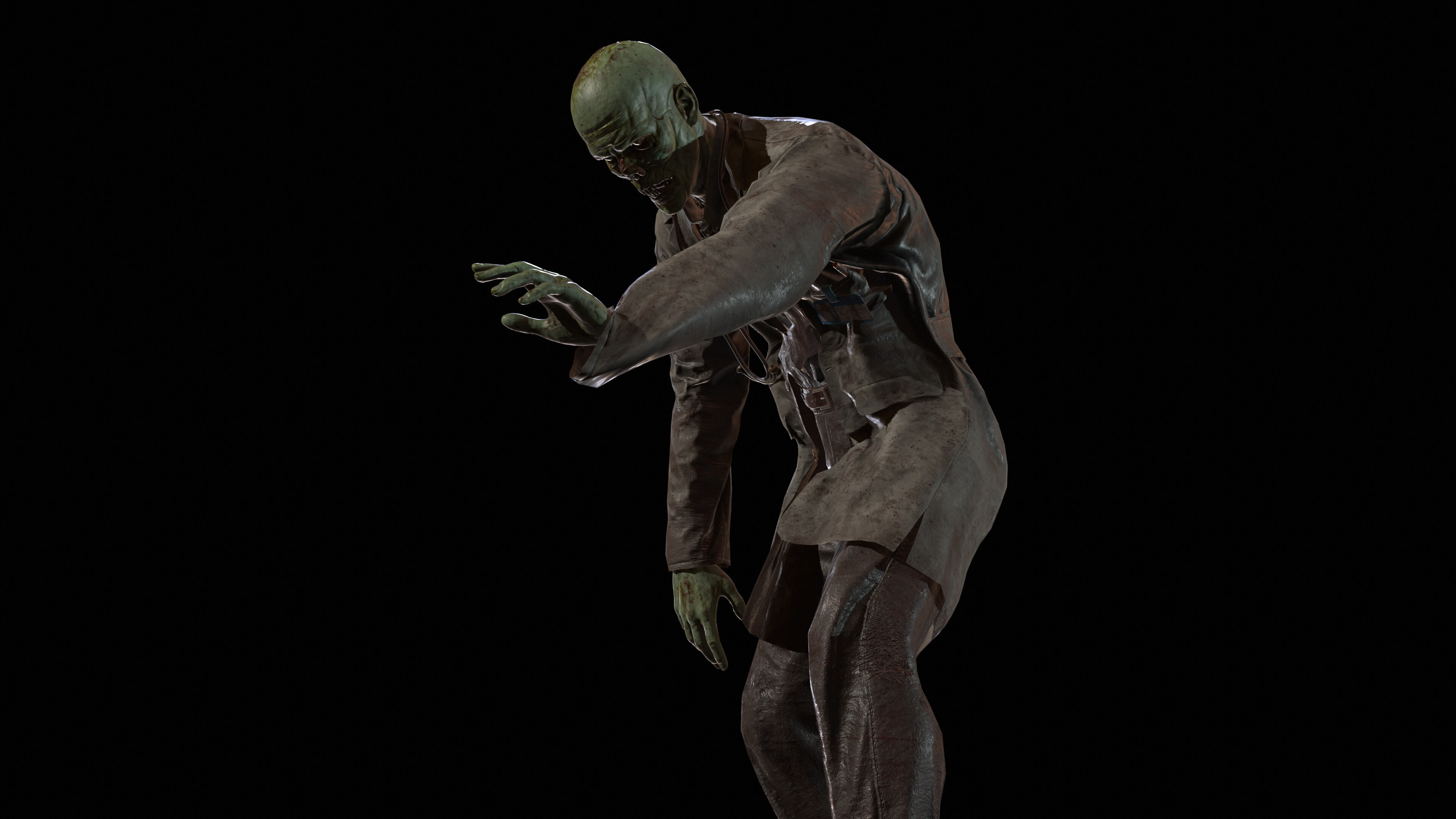 Zombie Doctor - 3D Model by andryuha1981