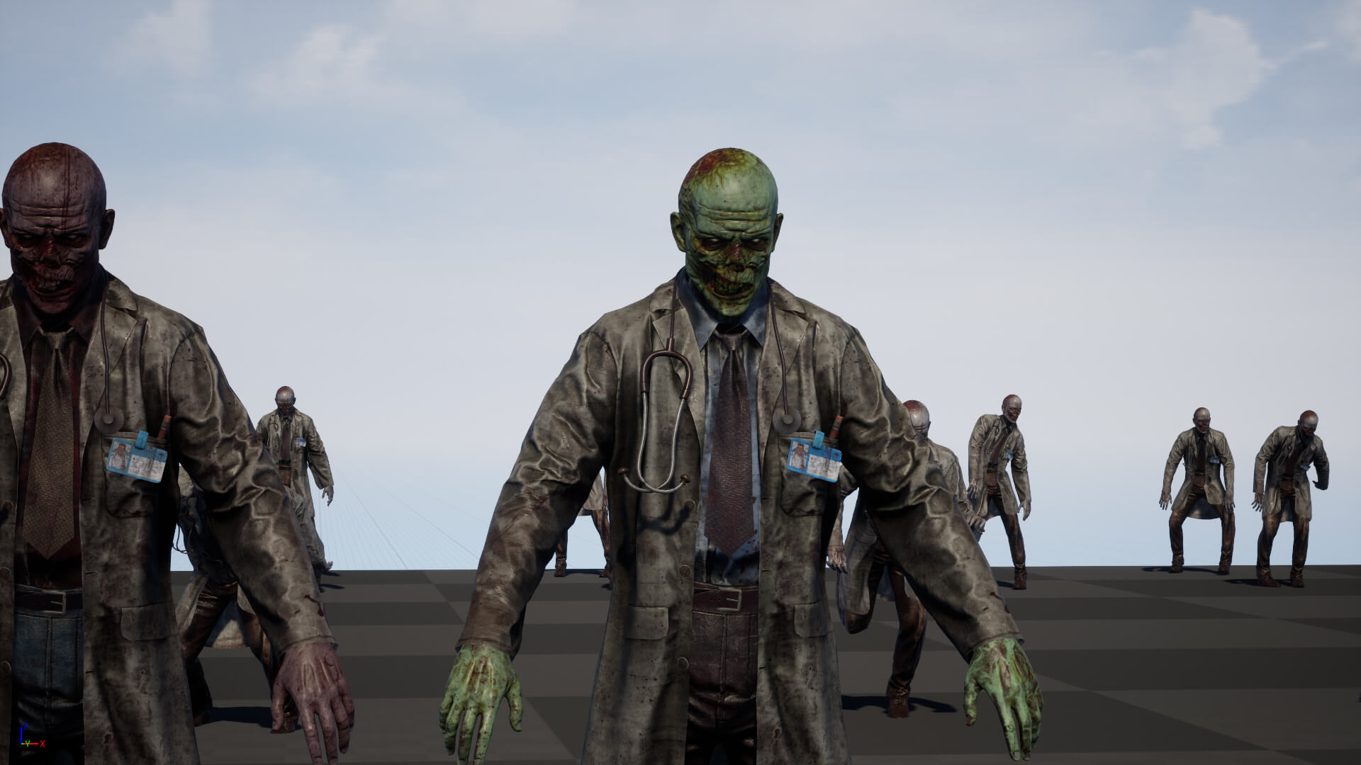 Zombie Doctor - 3D Model by andryuha1981