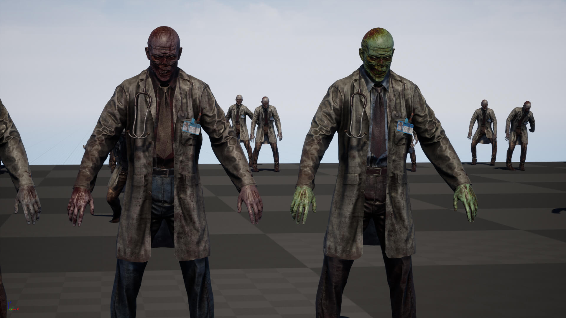 Zombie Doctor - 3D Model by andryuha1981