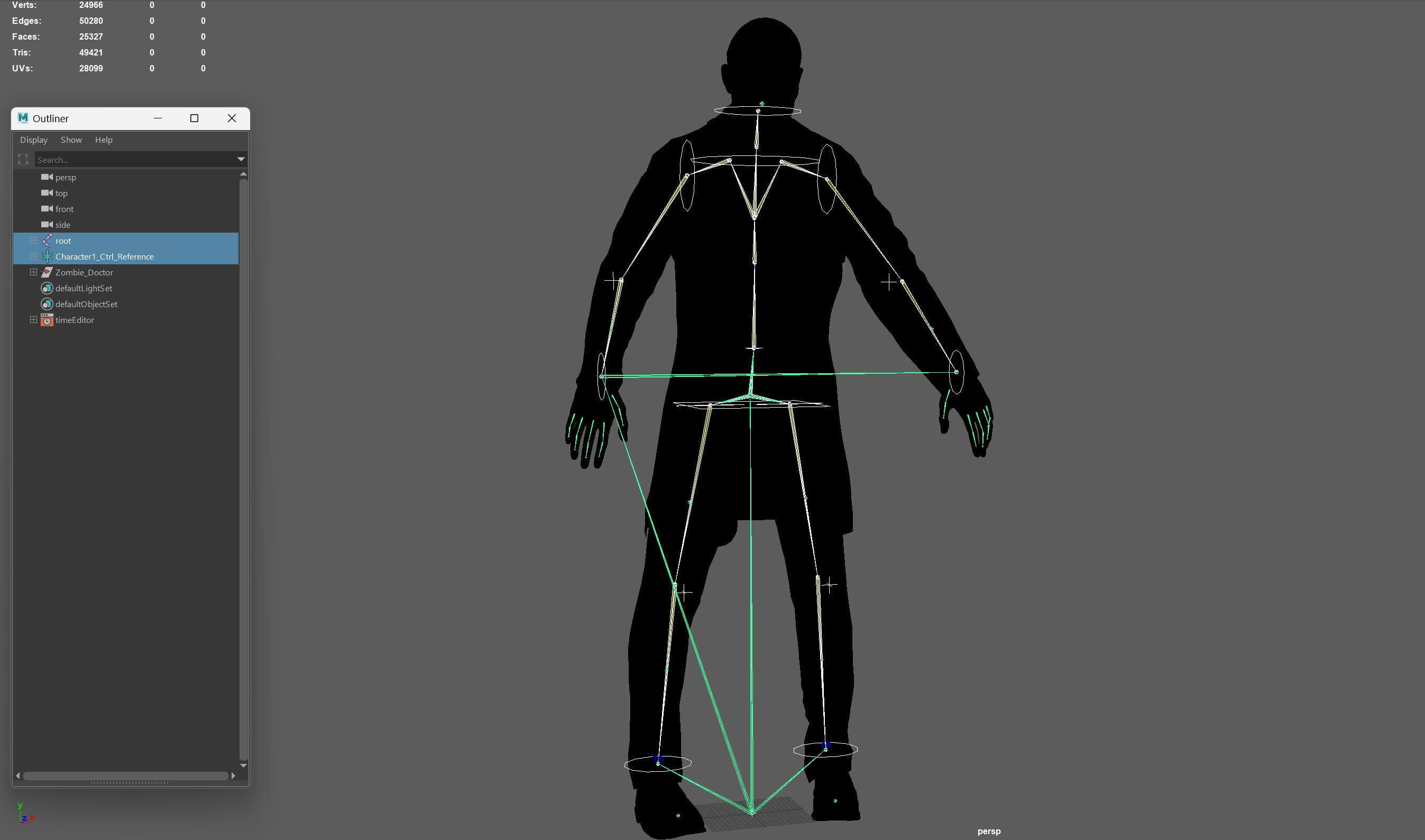 Zombie Doctor - 3D Model by andryuha1981