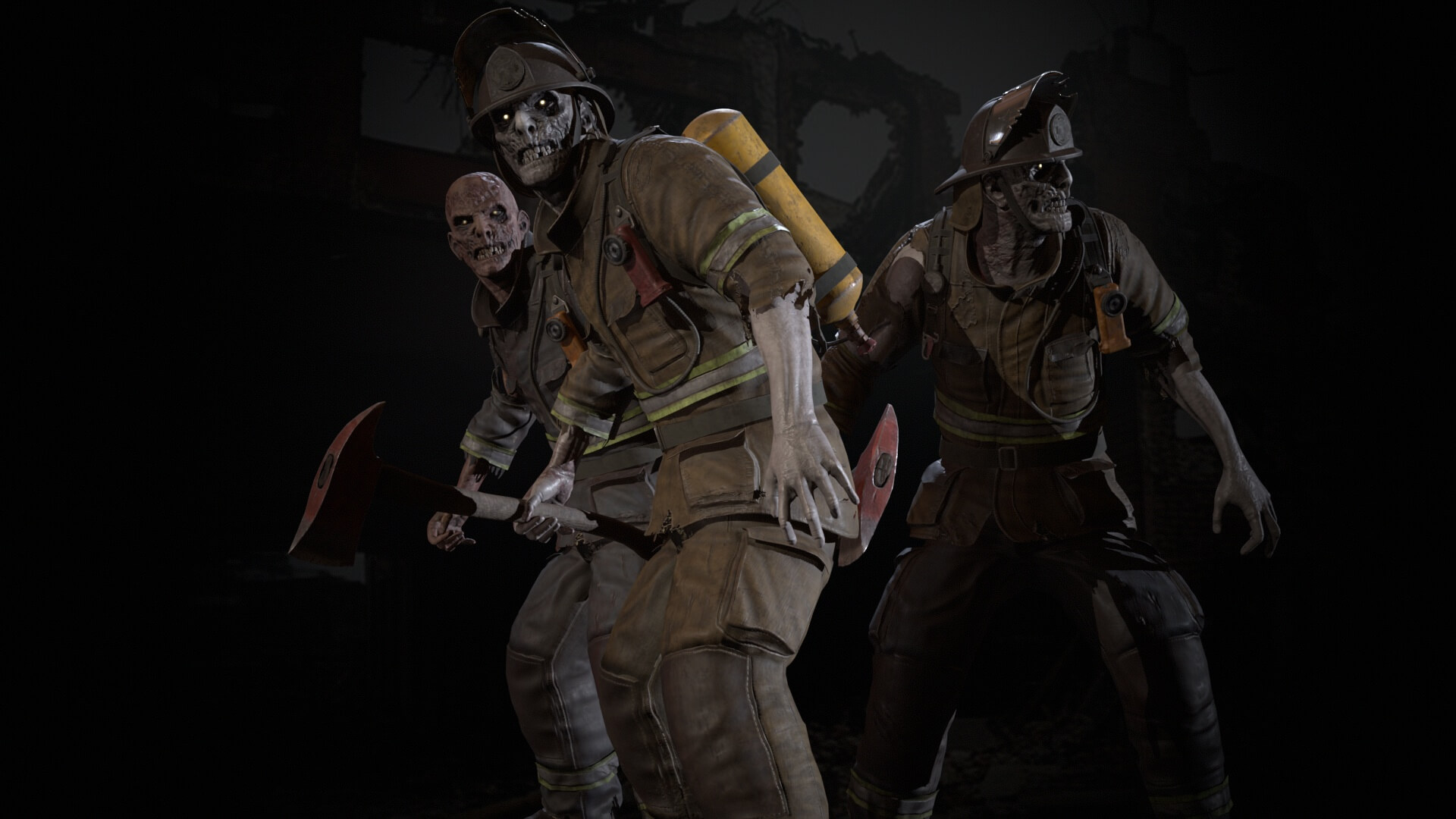Zombie Firefighter - 3D Model by andryuha1981