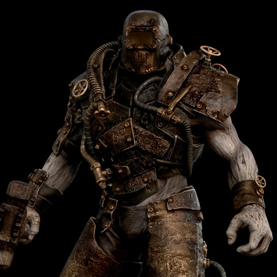 Zombie Juggernaut5 - 3D Model by andryuha1981