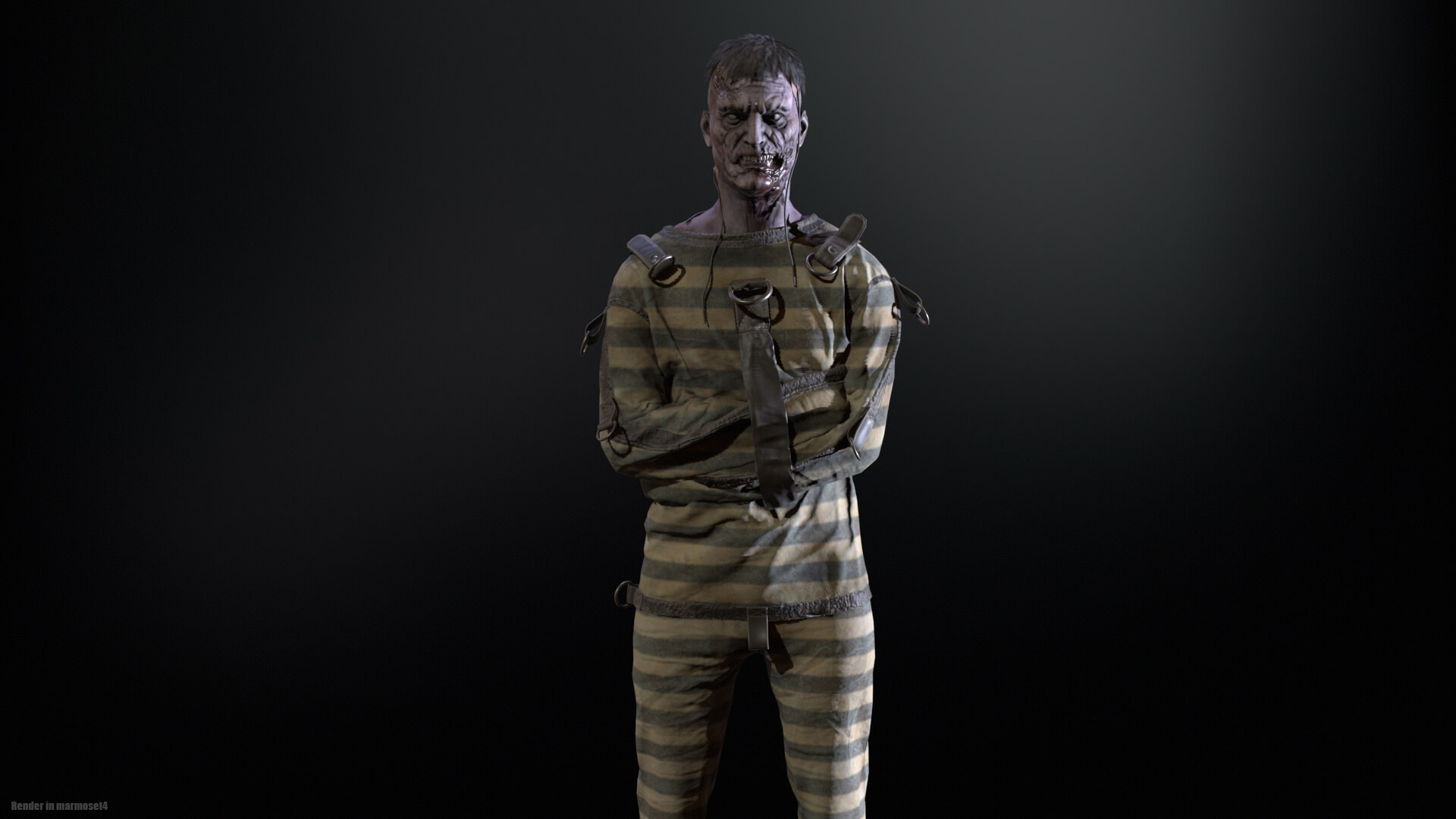 Zombie Patient - 3D Model by andryuha1981