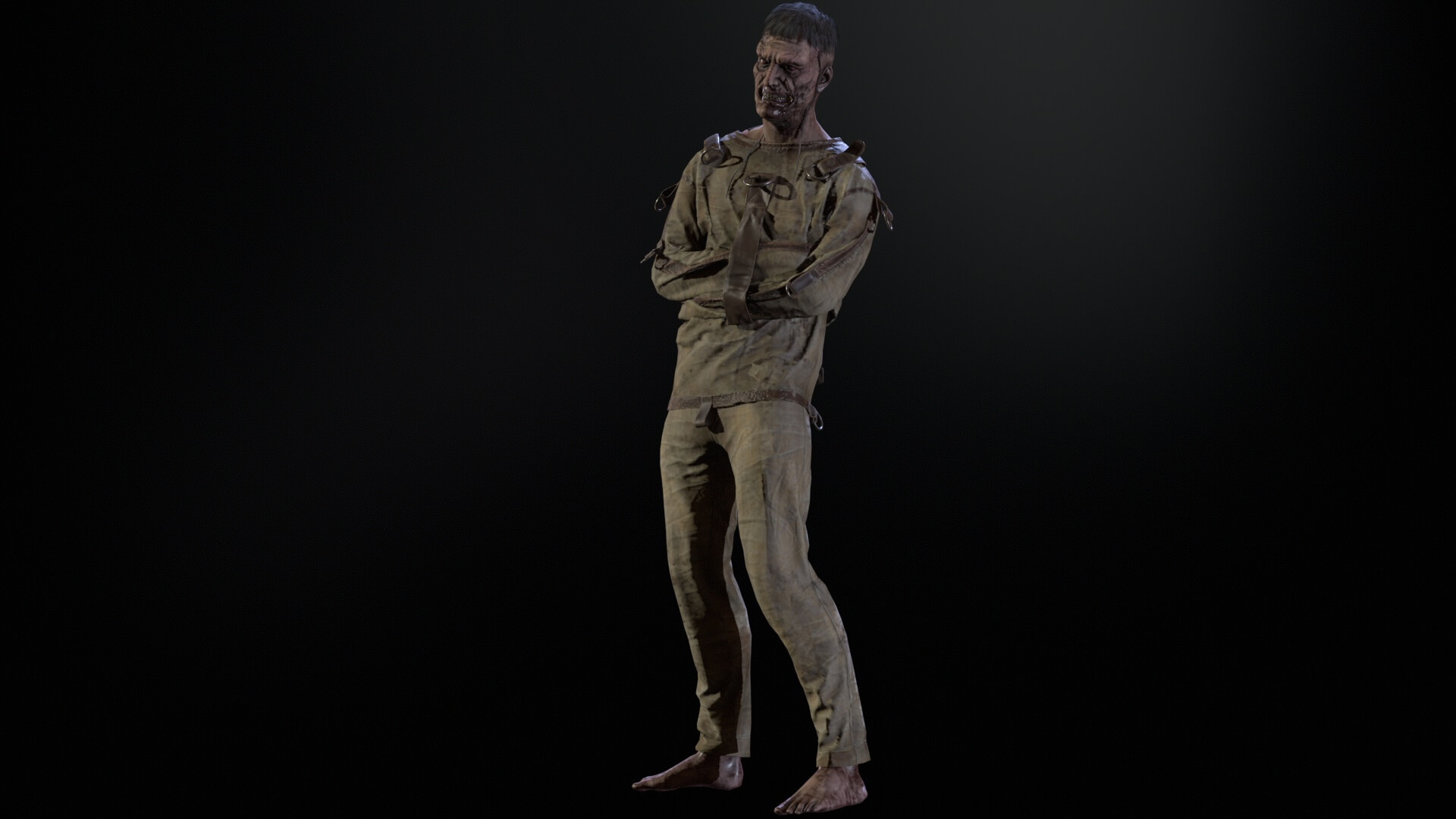 Zombie Patient - 3D Model by andryuha1981