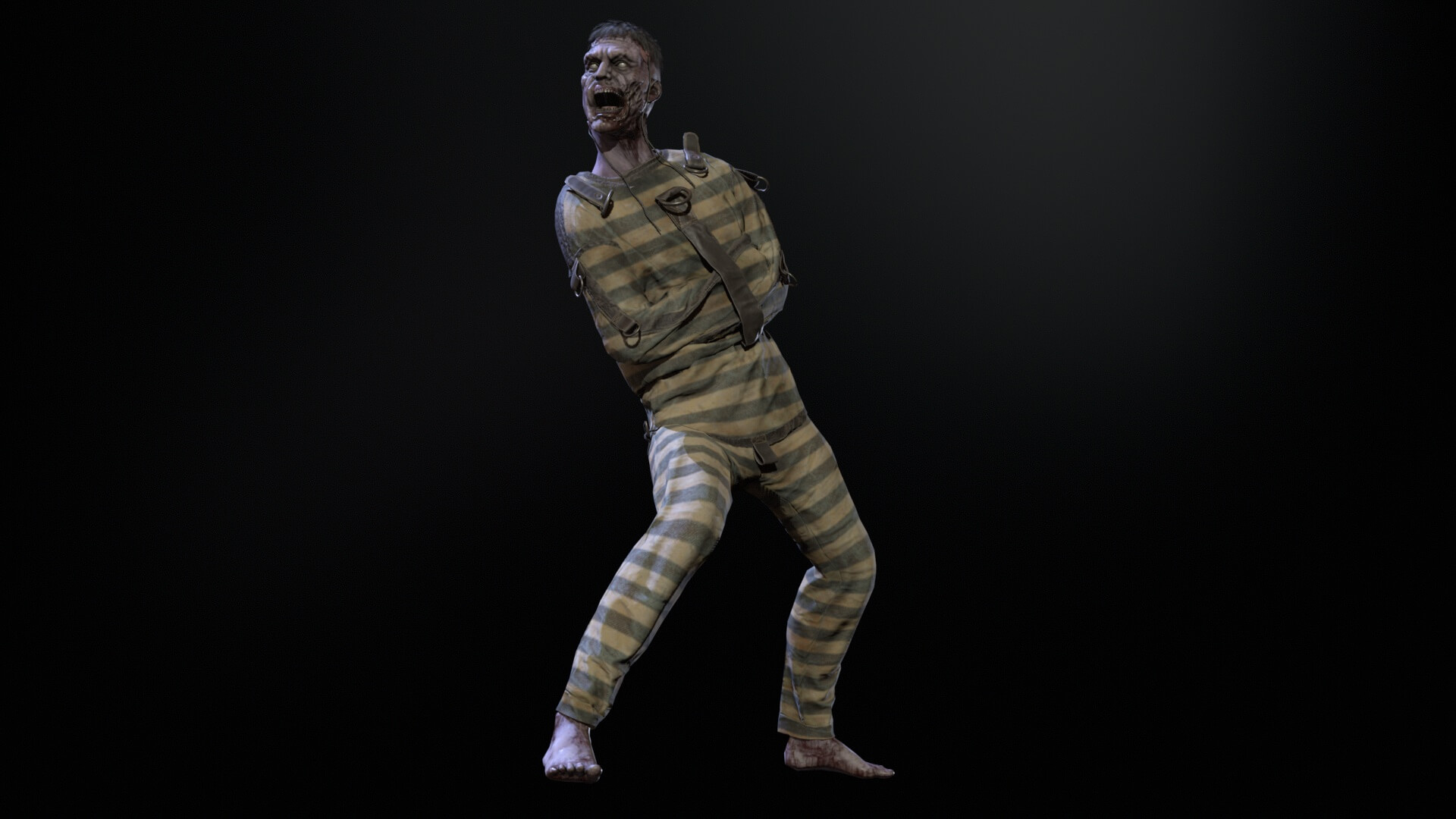 Zombie Patient - 3D Model by andryuha1981