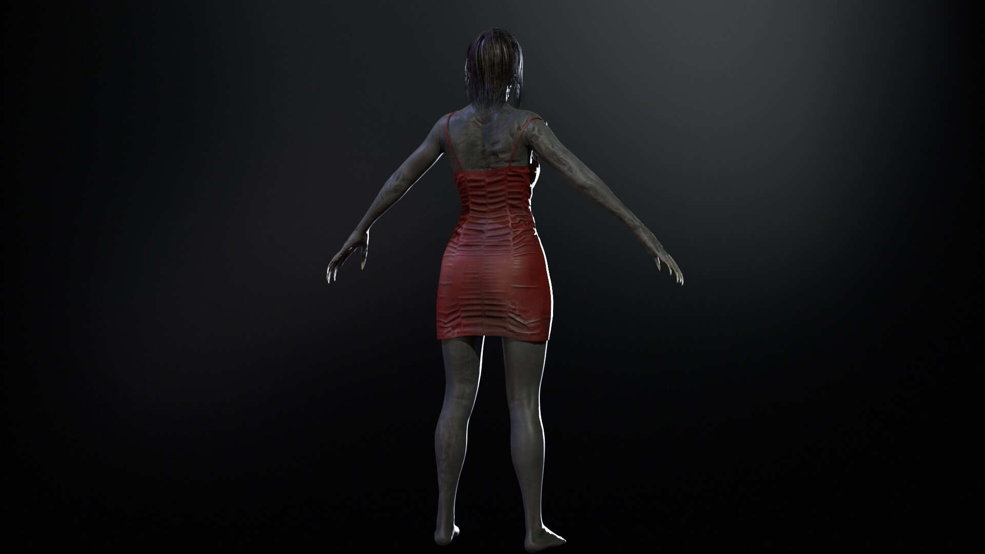 ZombieScreamer - 3D Model by andryuha1981