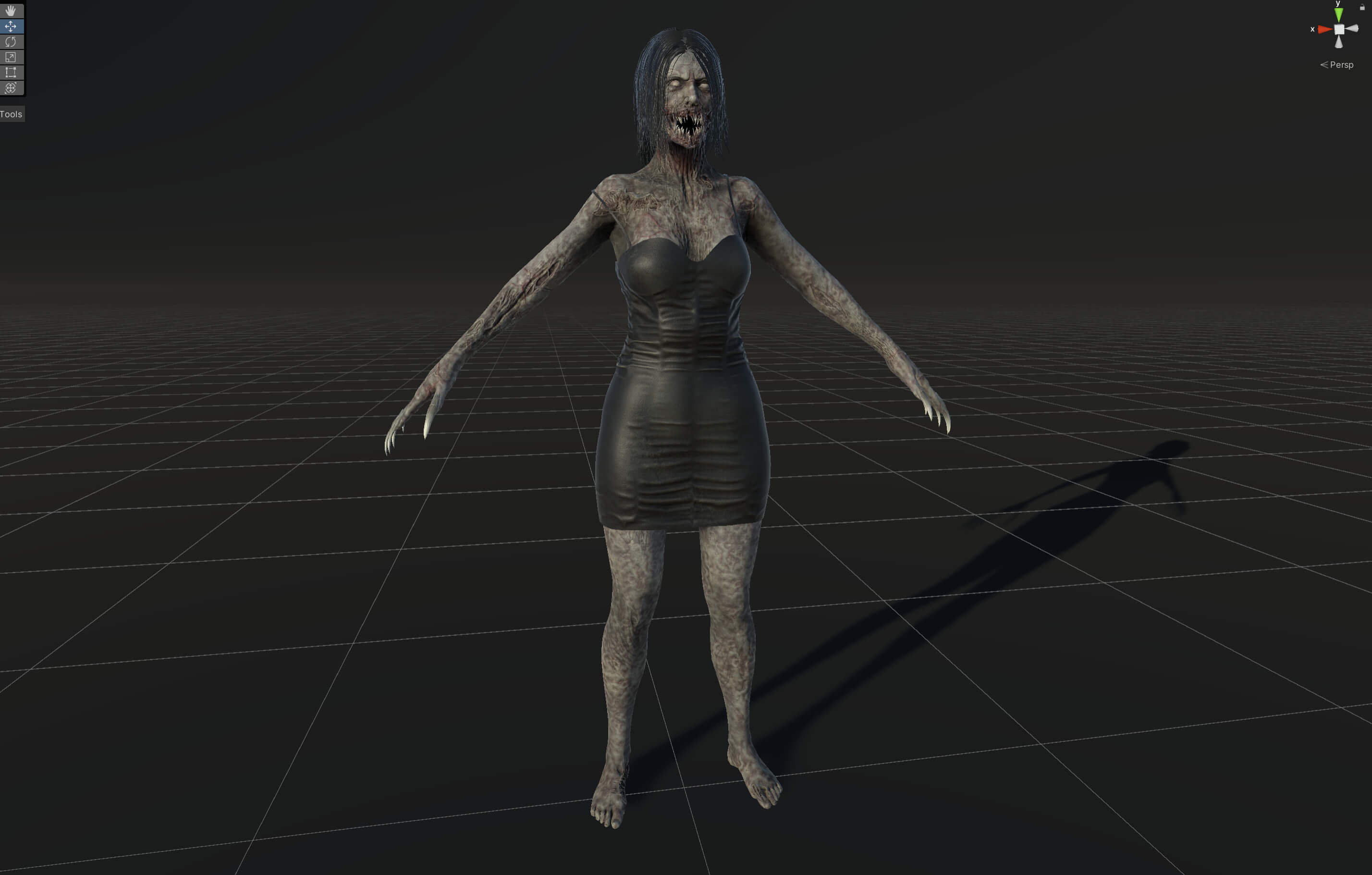 ZombieScreamer - 3D Model by andryuha1981