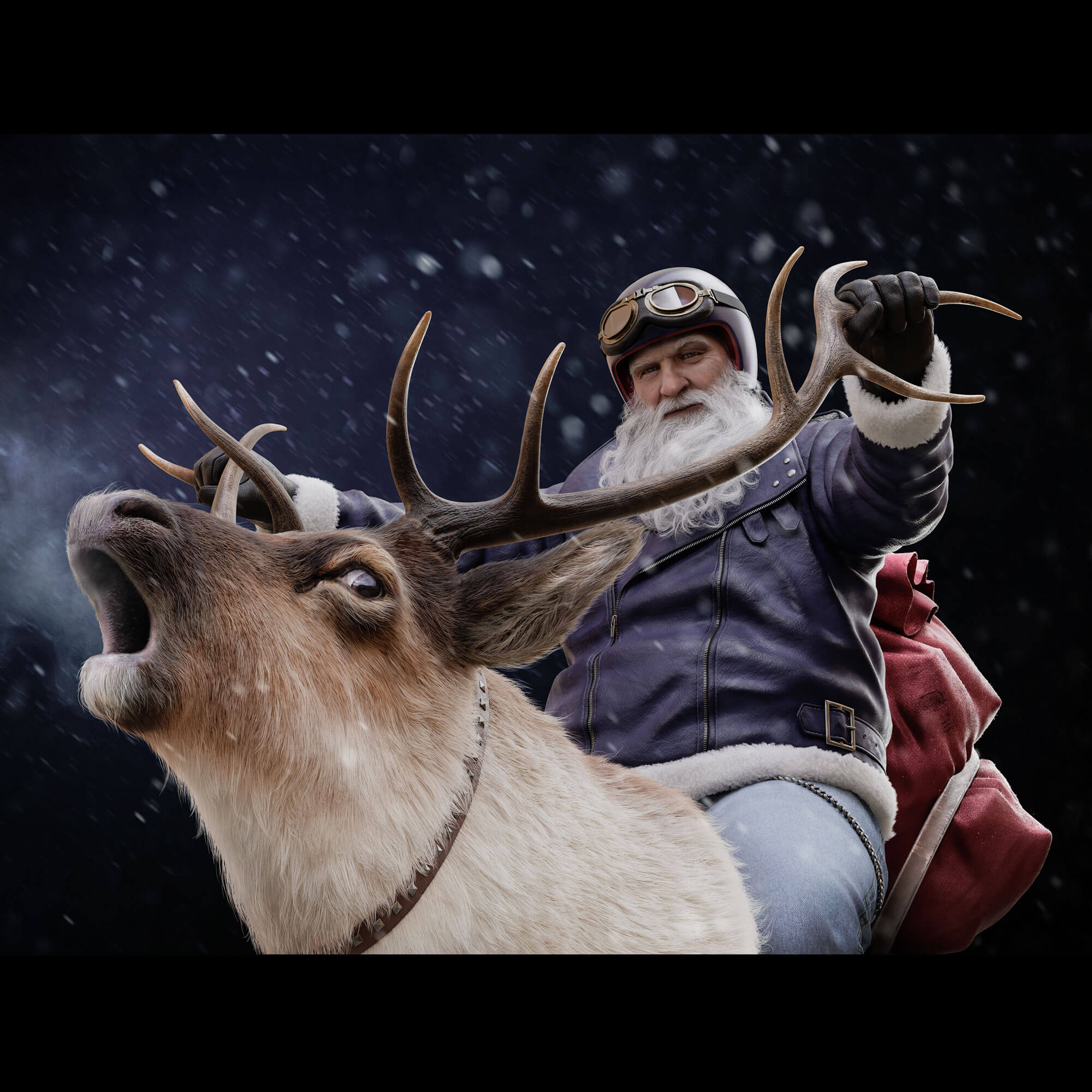 Let's ride! 3D Render, Digital Art by AnDu