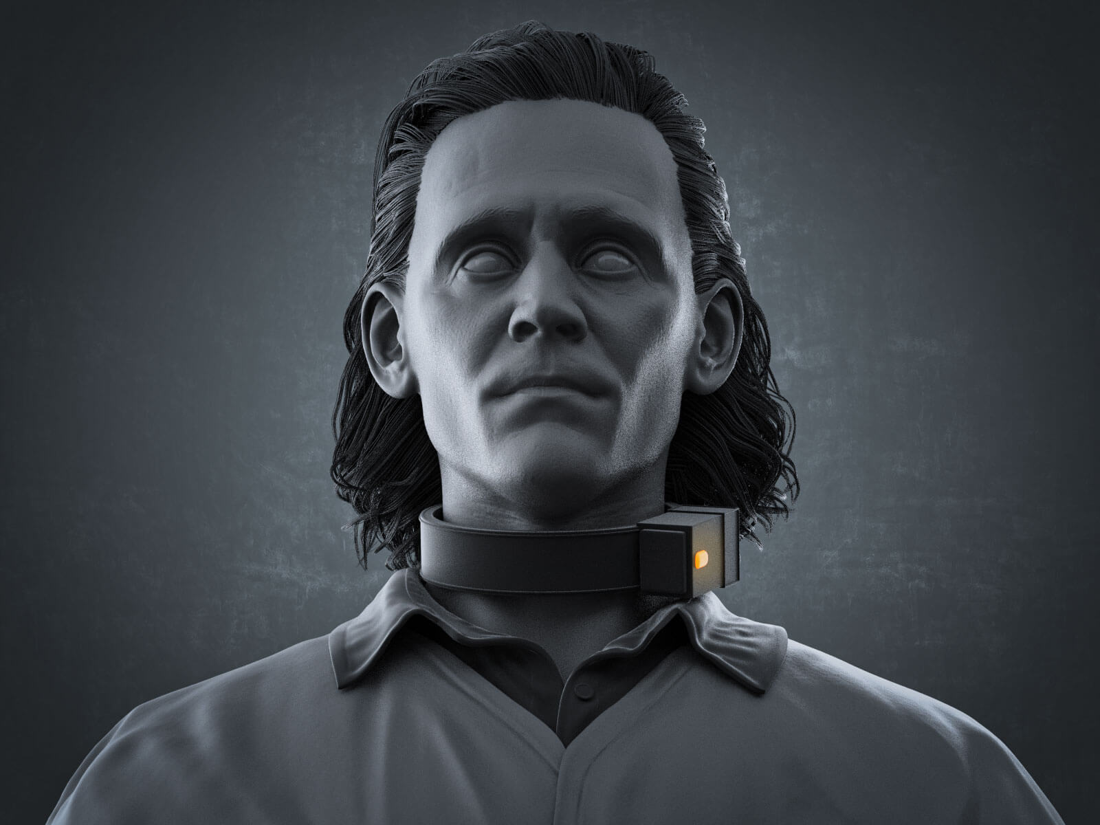 Loki likeness sculpt 3D Render, Digital Art by AnDu